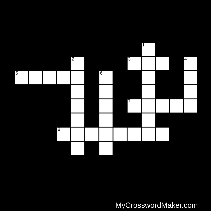 Black History " The Art,The Culture" - Crossword Puzzle