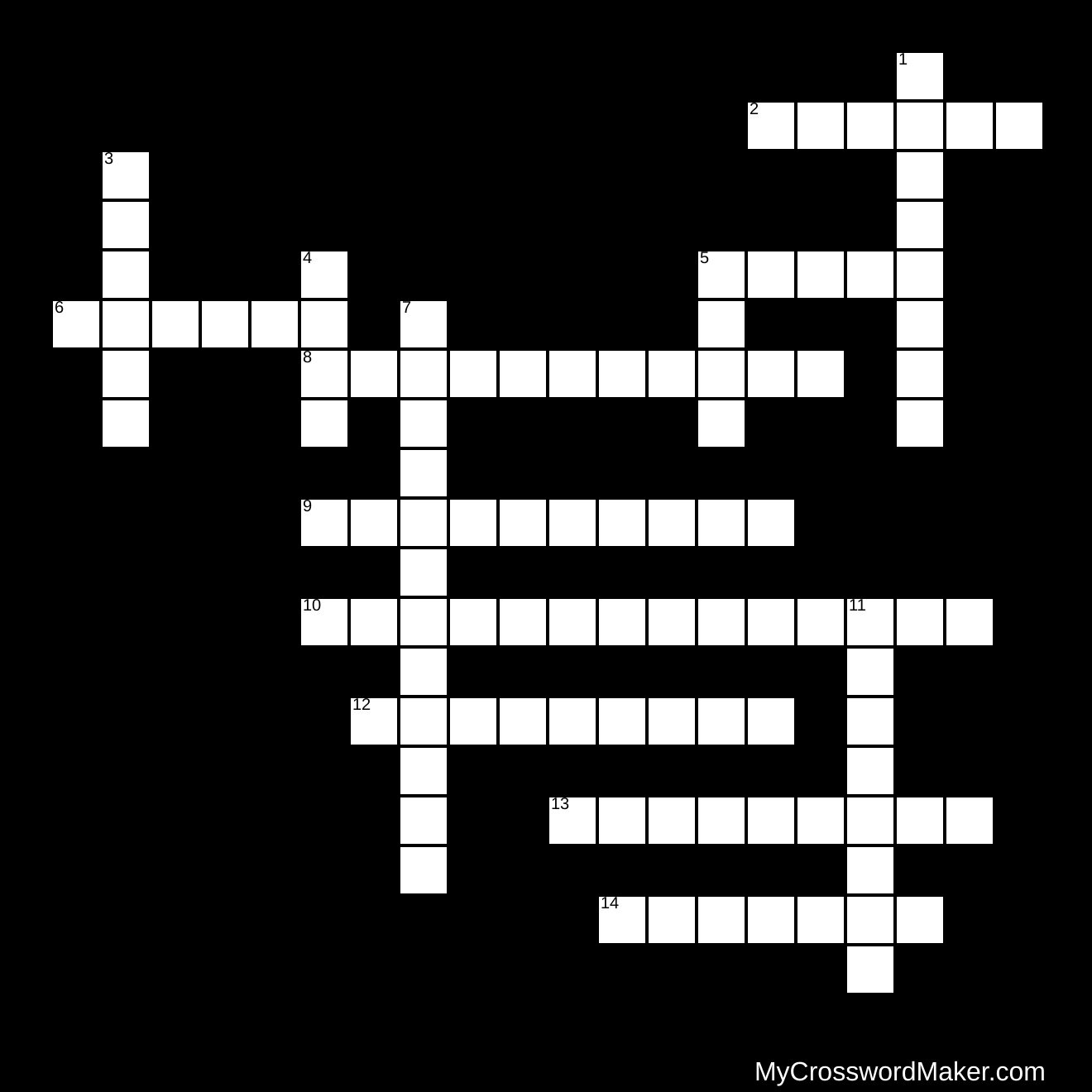 Black History Told by the Prophets - Crossword Puzzle