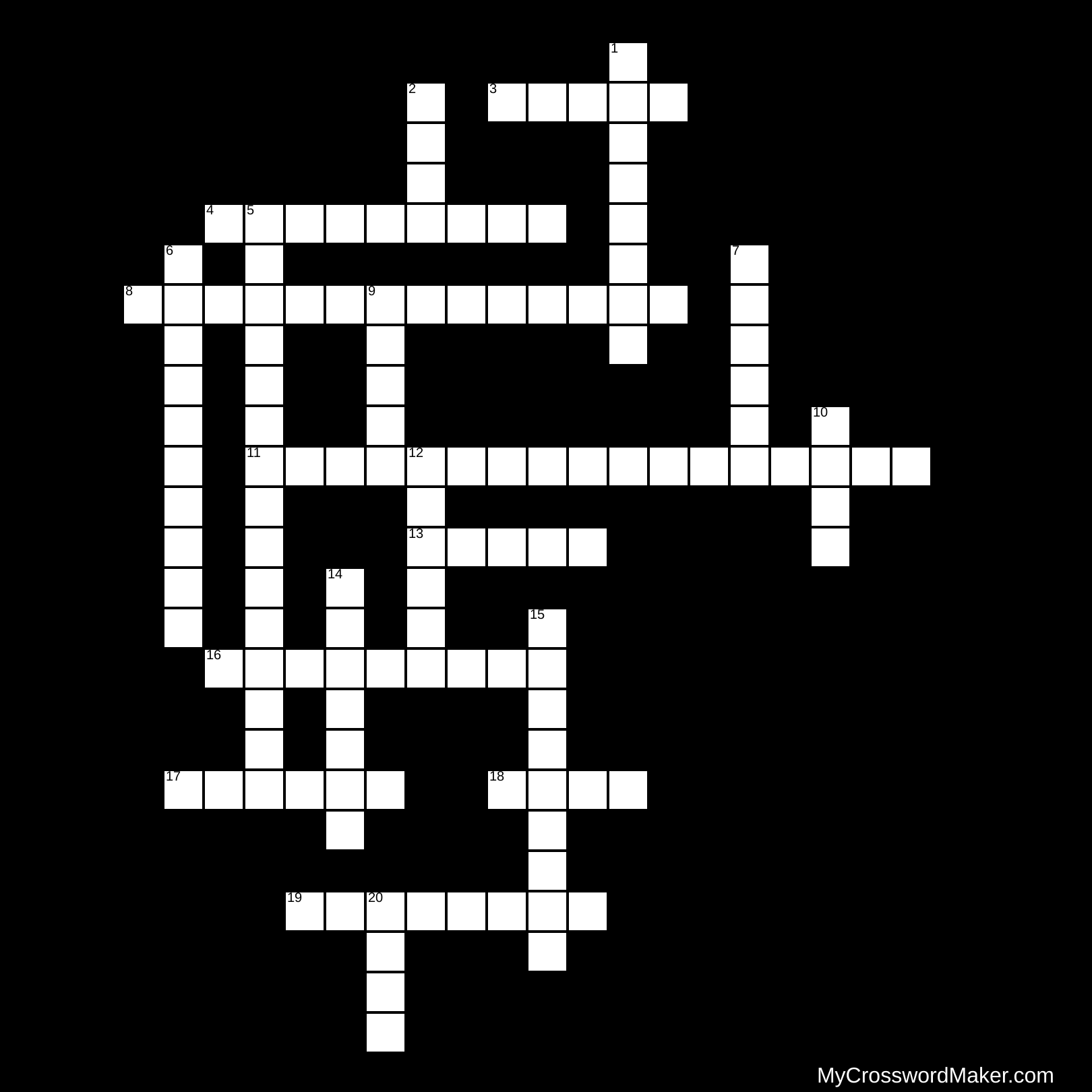 Breast Cancer Awareness - Crossword Puzzle