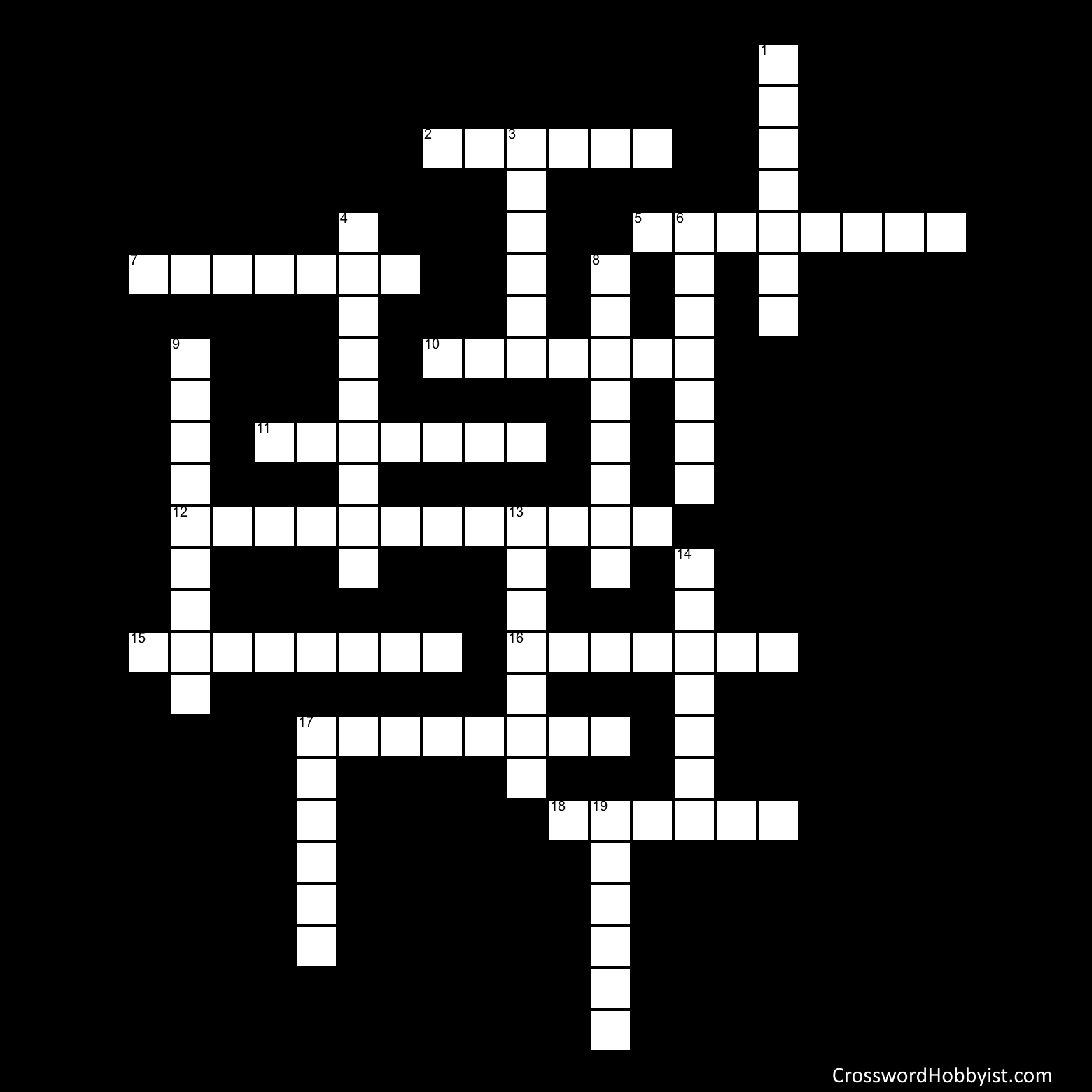 Britain's Role in WW1 - Crossword Puzzle