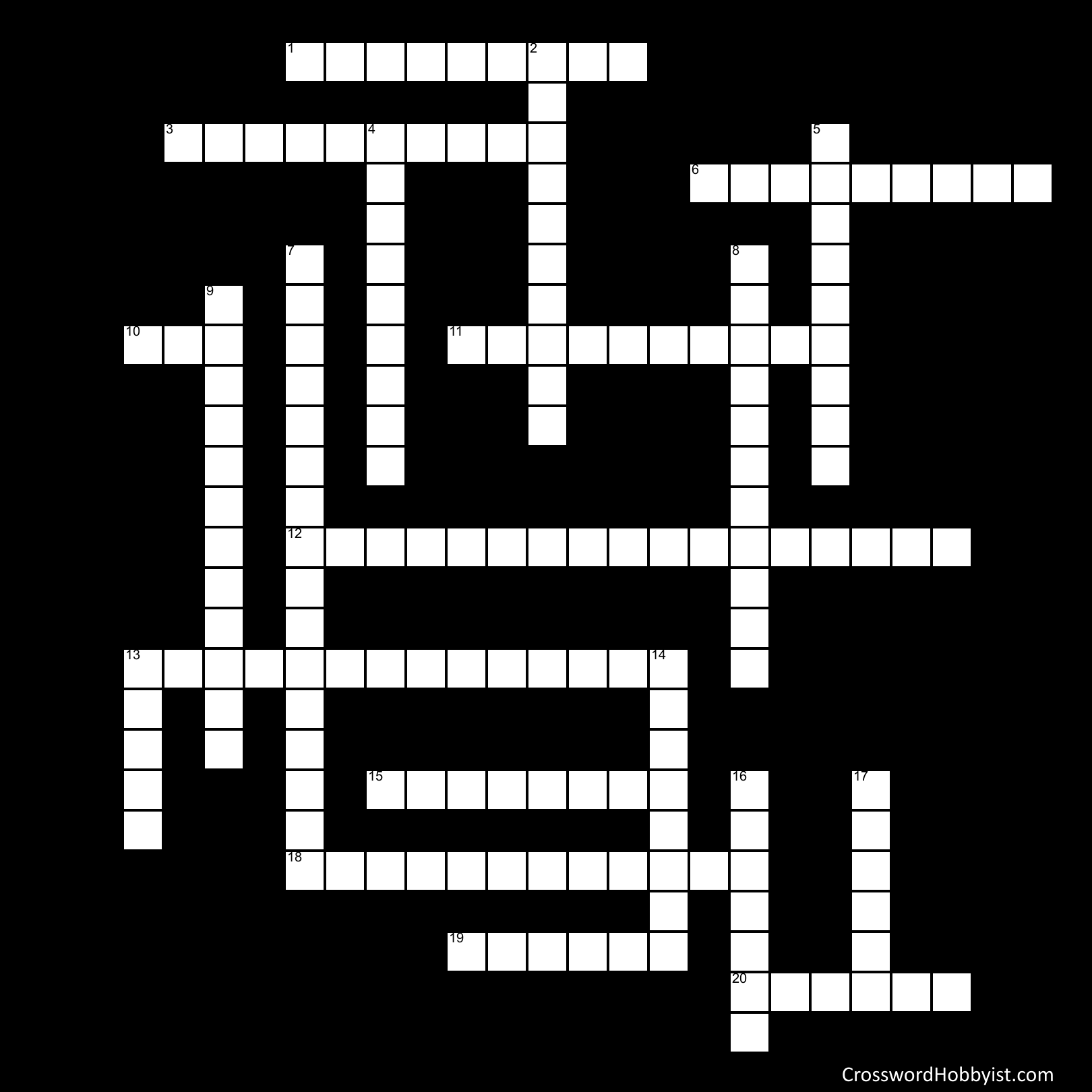CALIFORNIA Geography & History - Crossword Puzzle