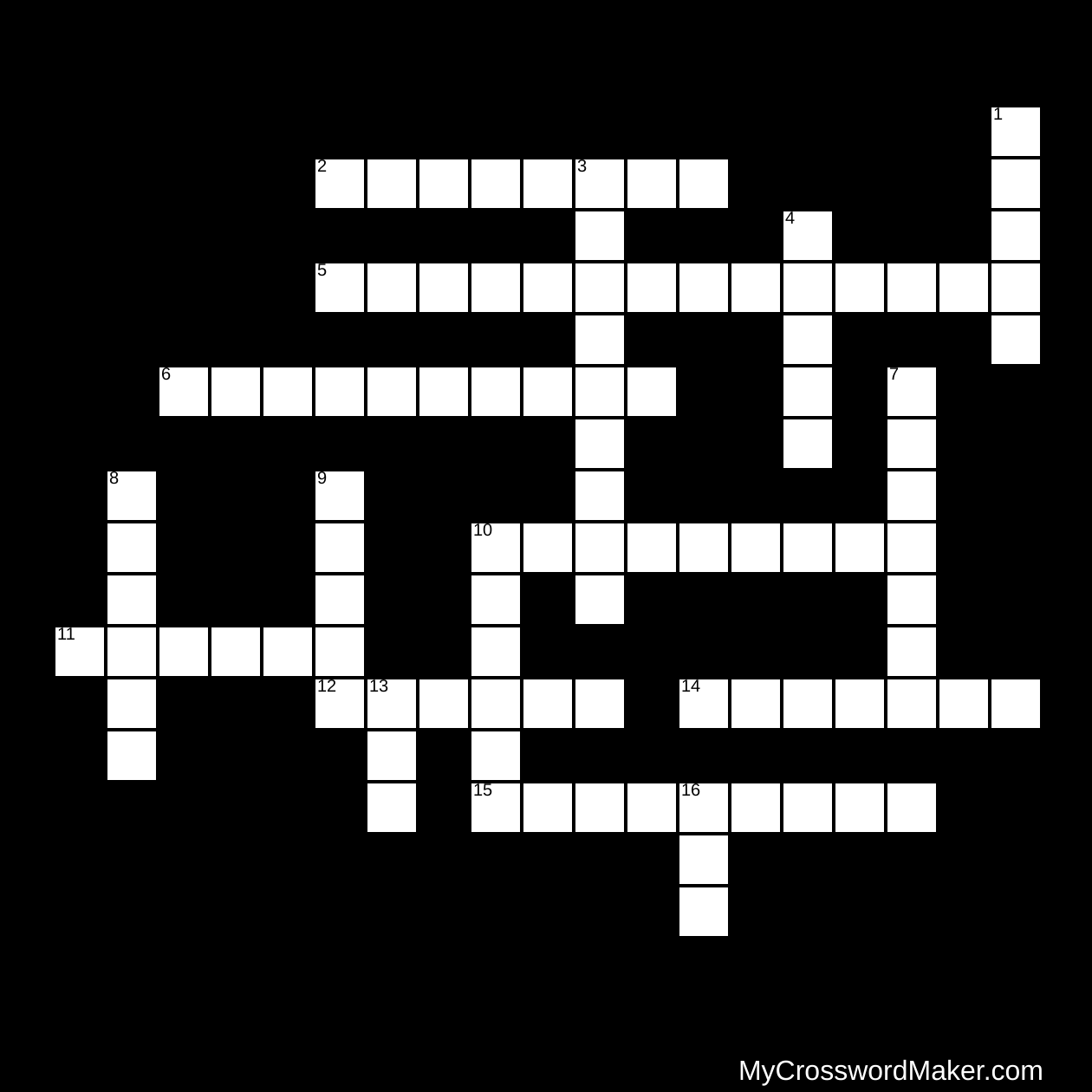 CRUCIGRAMA - Crossword Puzzle