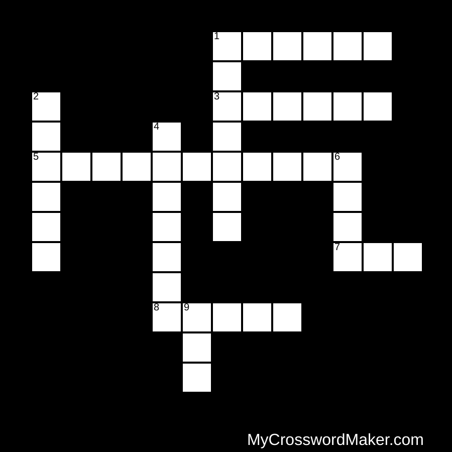 CRUCIGRAMA - Crossword Puzzle