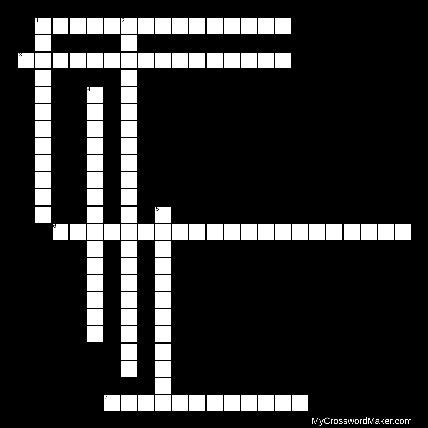 CRUCIGRAMA - Crossword Puzzle