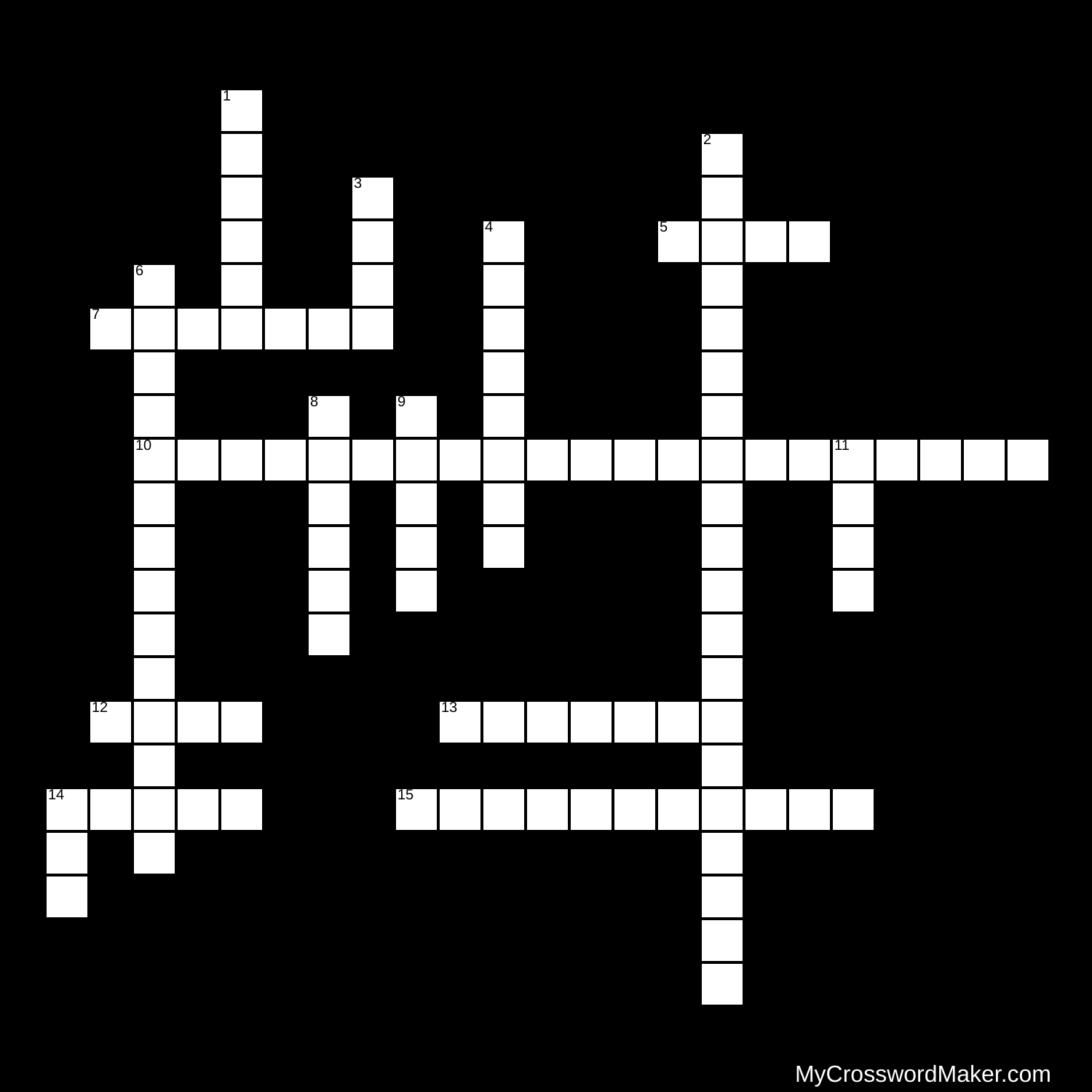 Carnival at Candlelight - Crossword Puzzle