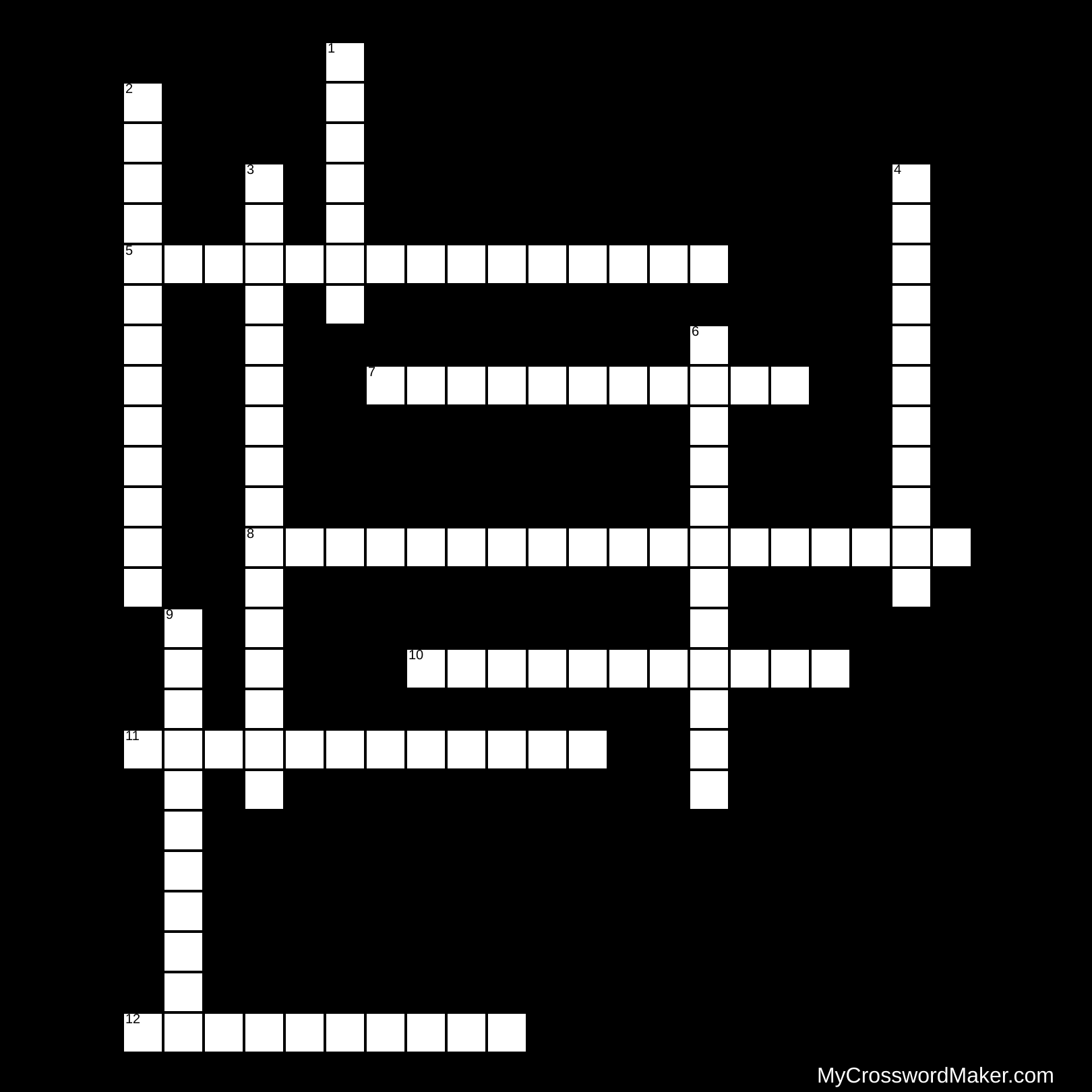 Cell Membrane Structure - Crossword Puzzle