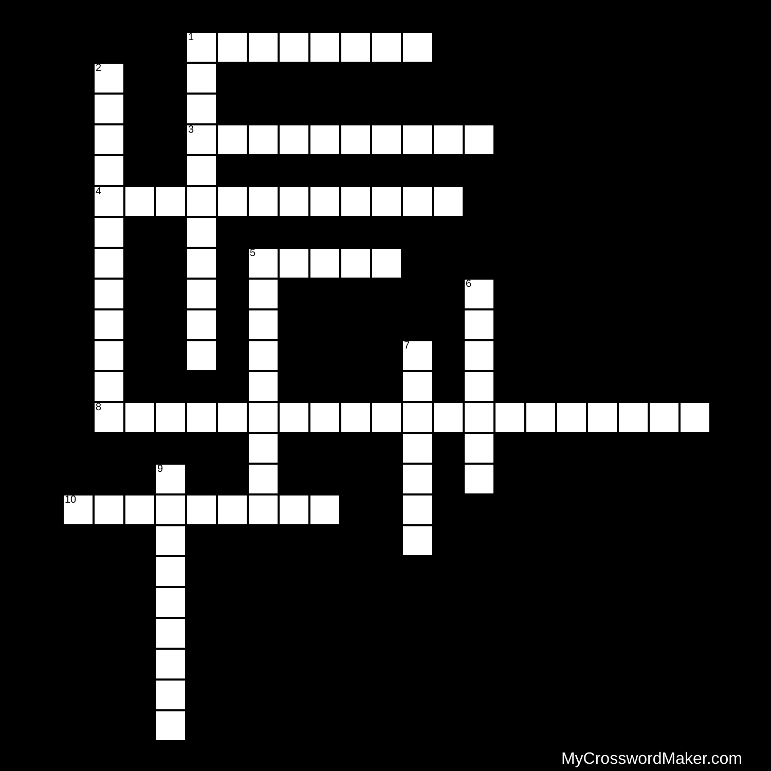 Cell Organelles - Crossword Puzzle