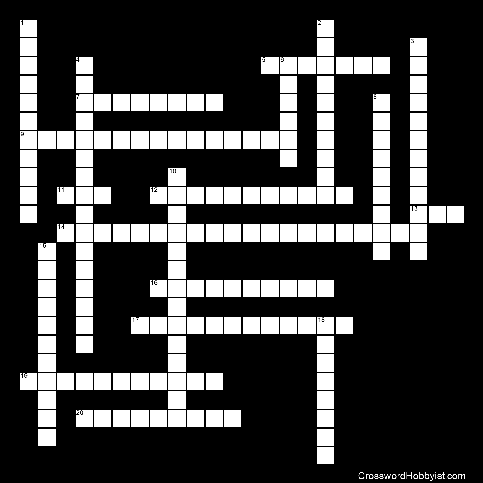 Cells Transport and Energy - Crossword Puzzle