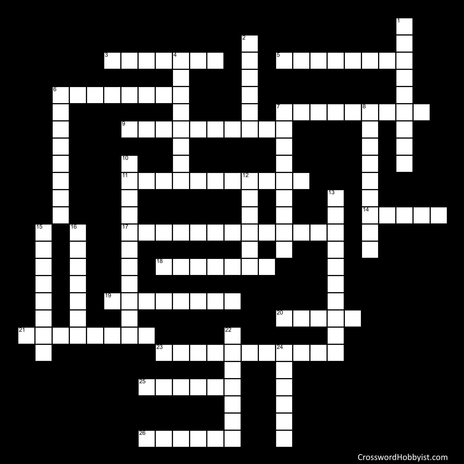Spanish Nouns with Irregular Gender - Crossword Puzzle