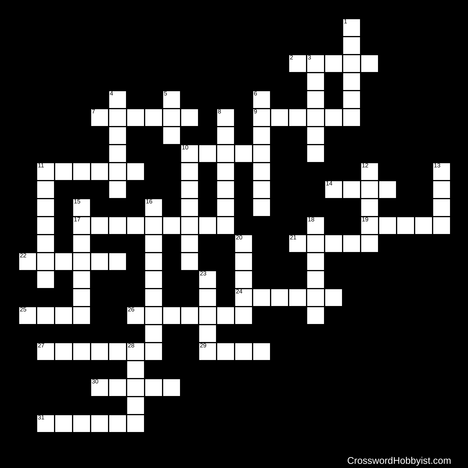 Chapter 1 Basic Word Structure - Crossword Puzzle