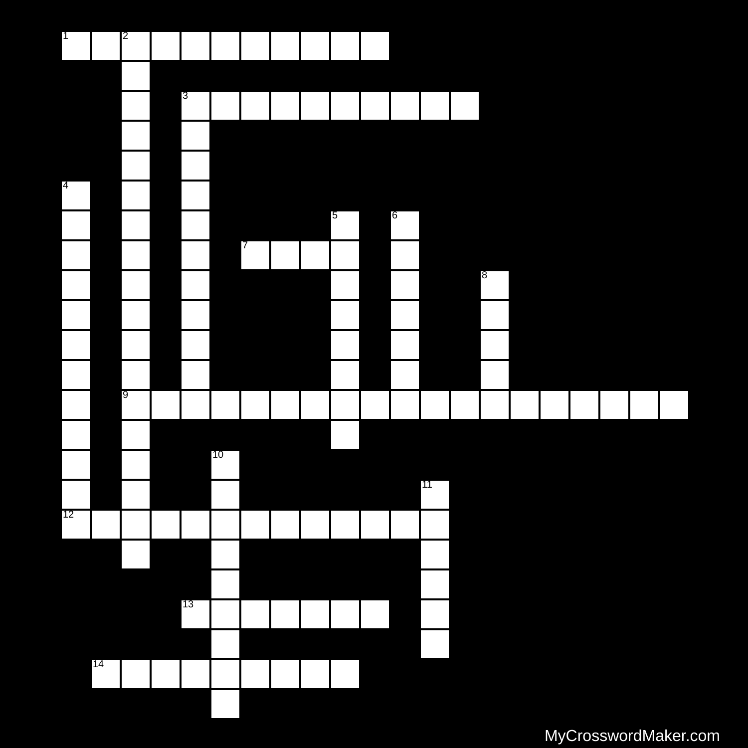 Chapter 1: Data Analysis - Crossword Puzzle