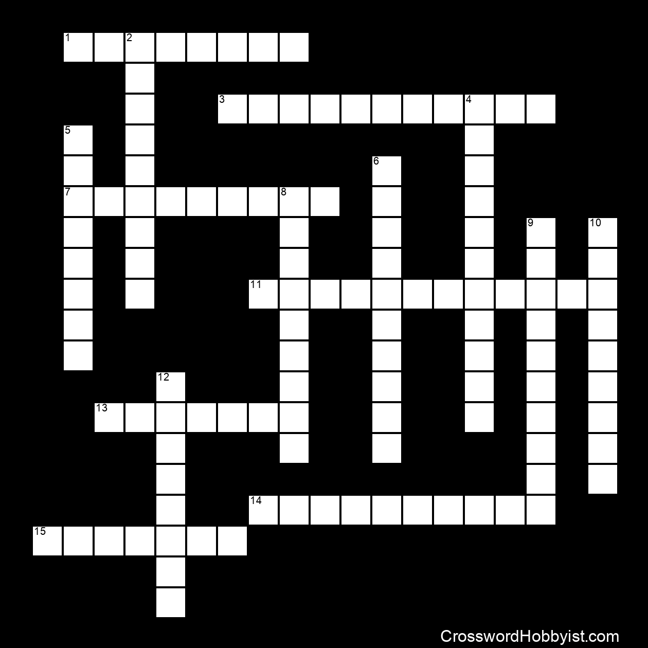 Chapter 14 Test Review - Crossword Puzzle