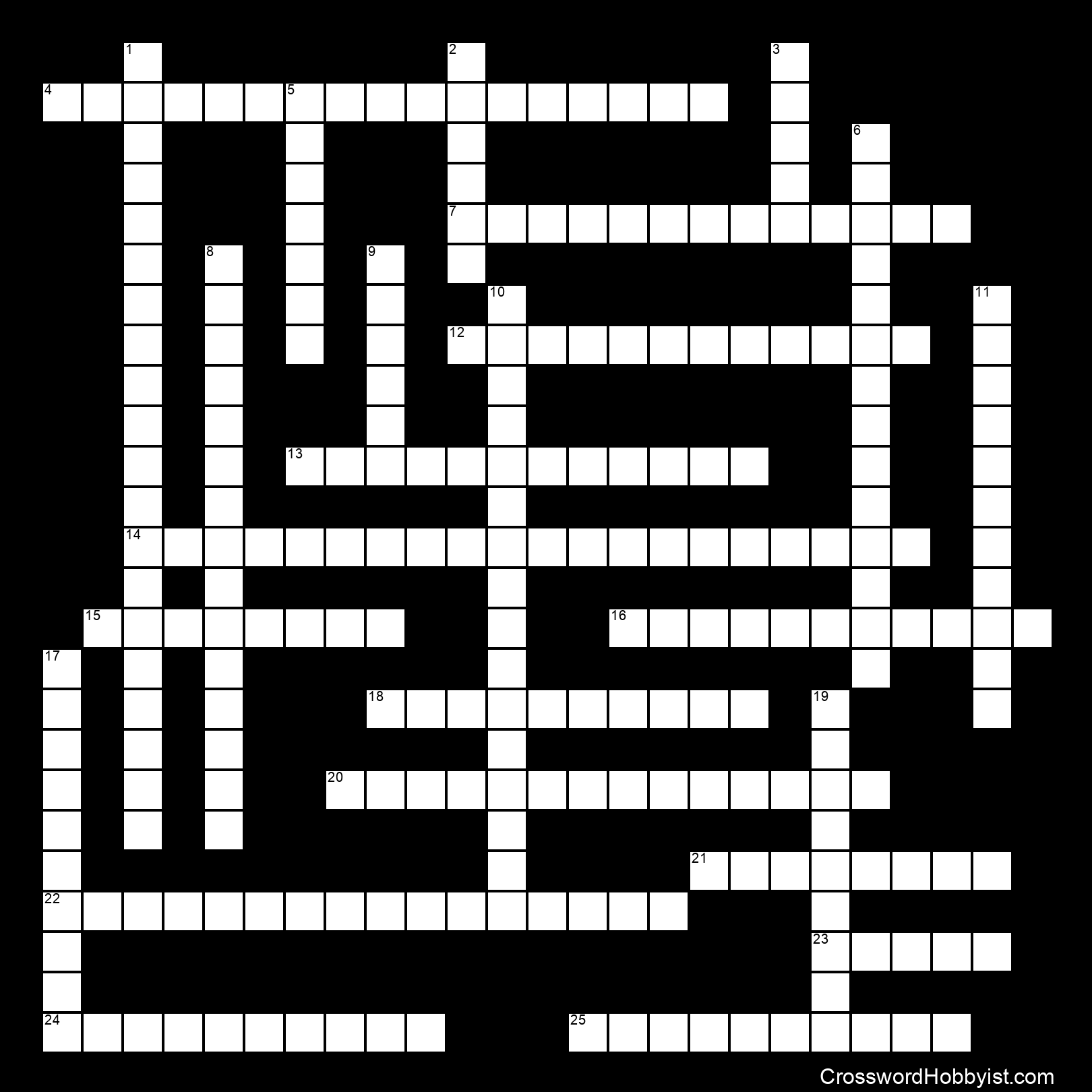 Chapter 18: Blood - Crossword Puzzle