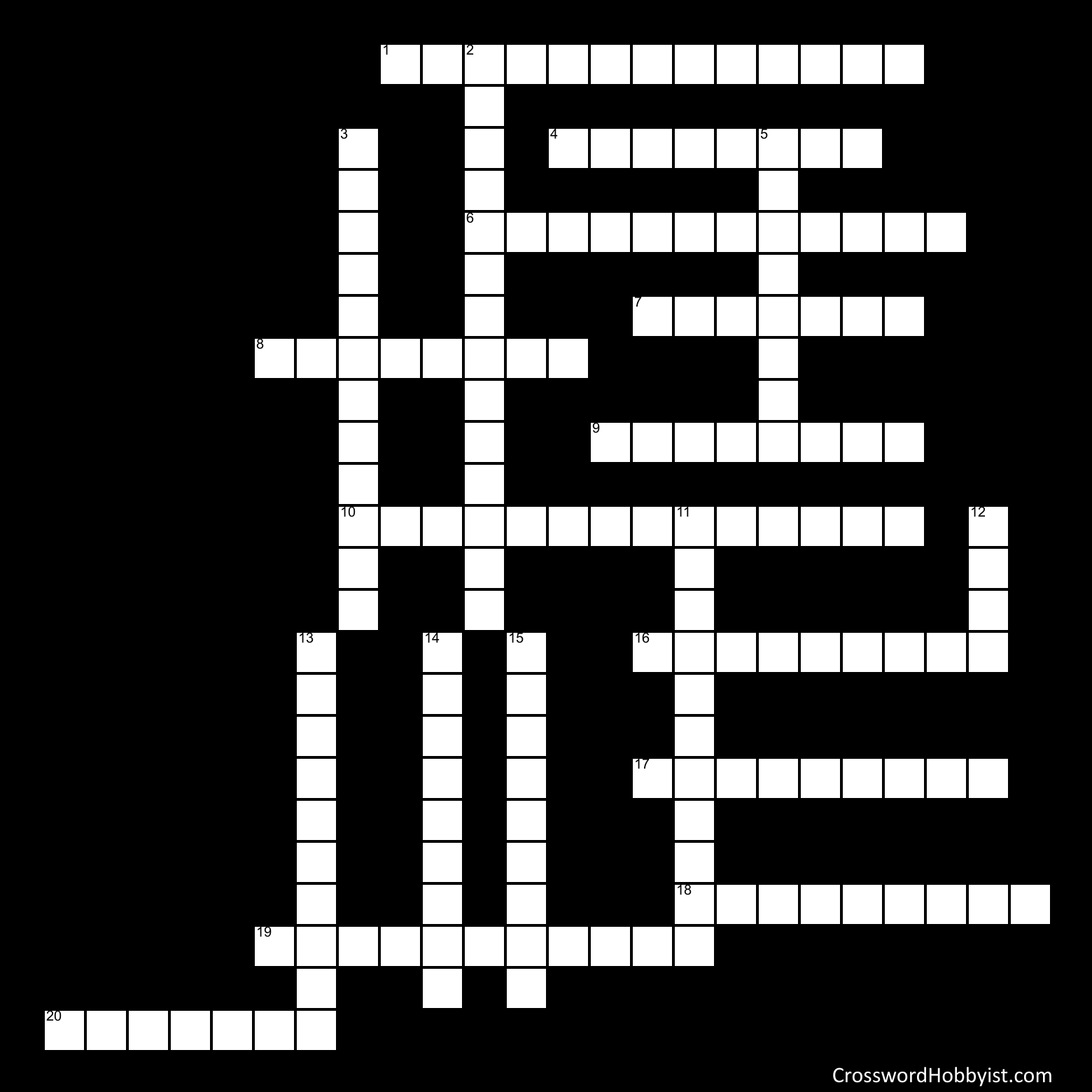 Chapter 6 Luke Beswick - Crossword Puzzle