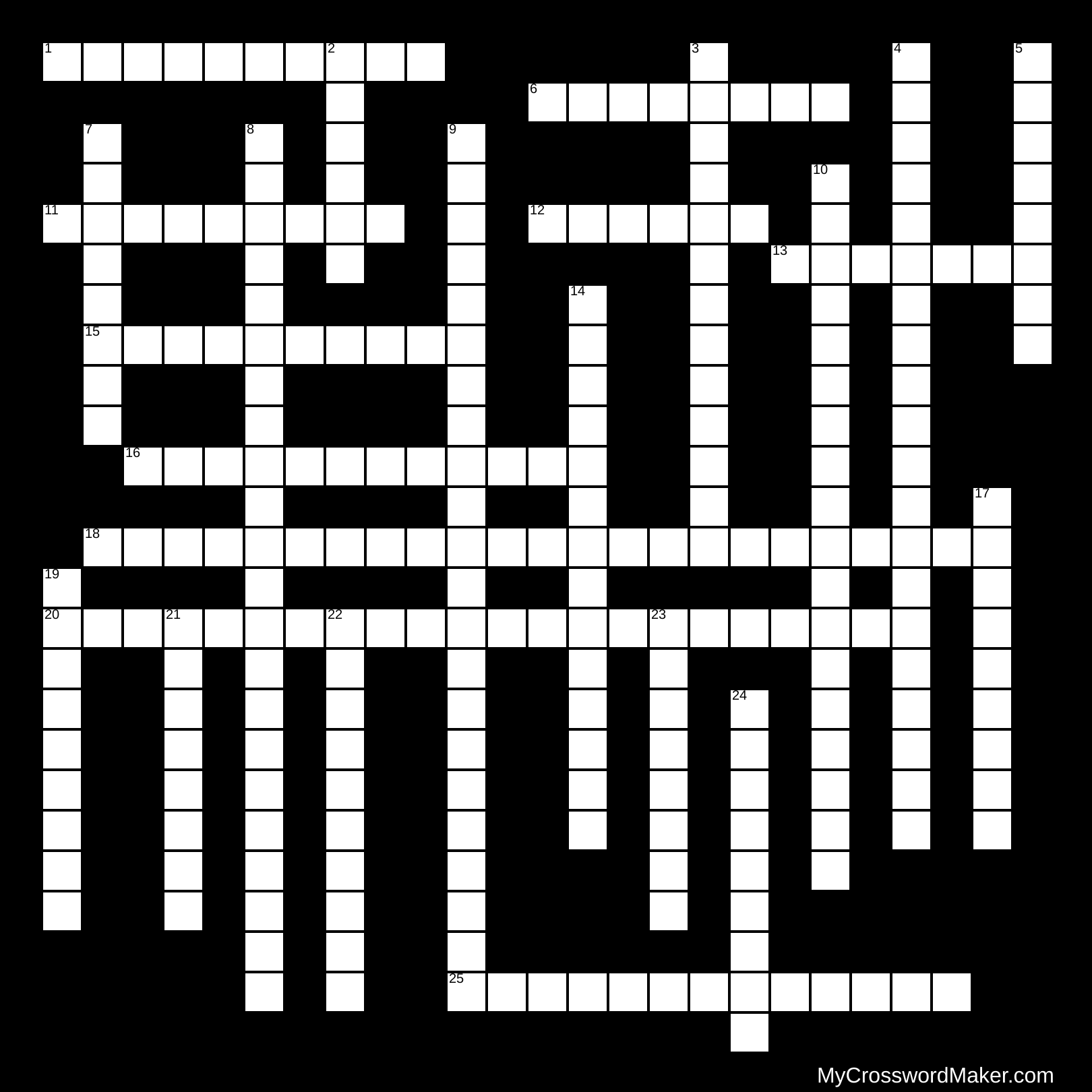 Chapter 7 - Crossword Puzzle