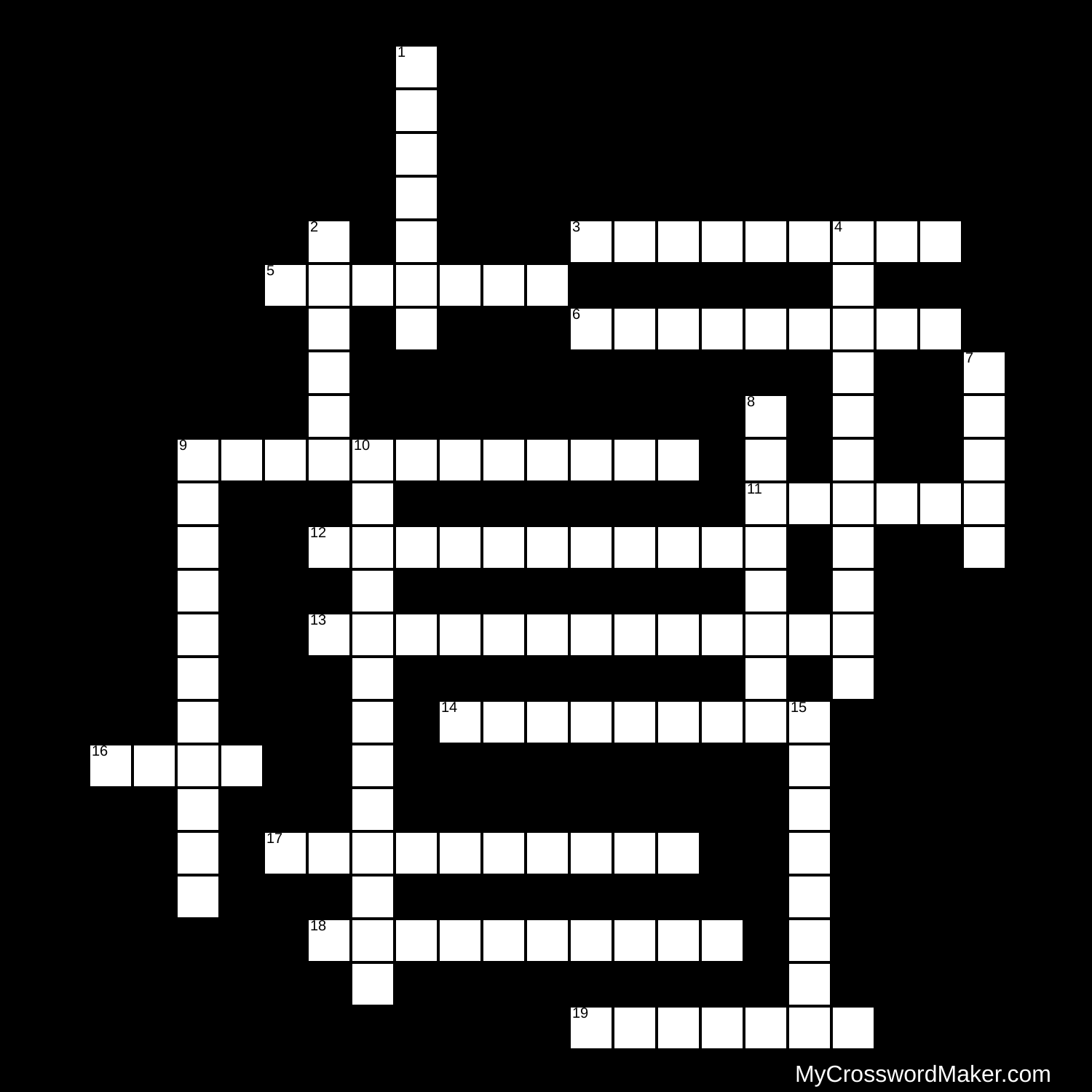 Chapter 7: Experimental and Quasi-experimental Designs - Crossword Puzzle