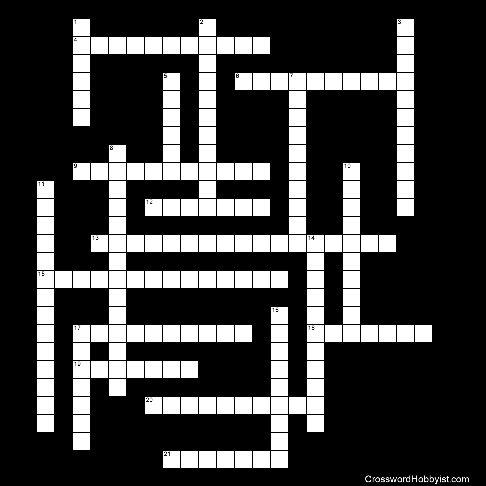 Chapter 7 Review - Crossword Puzzle