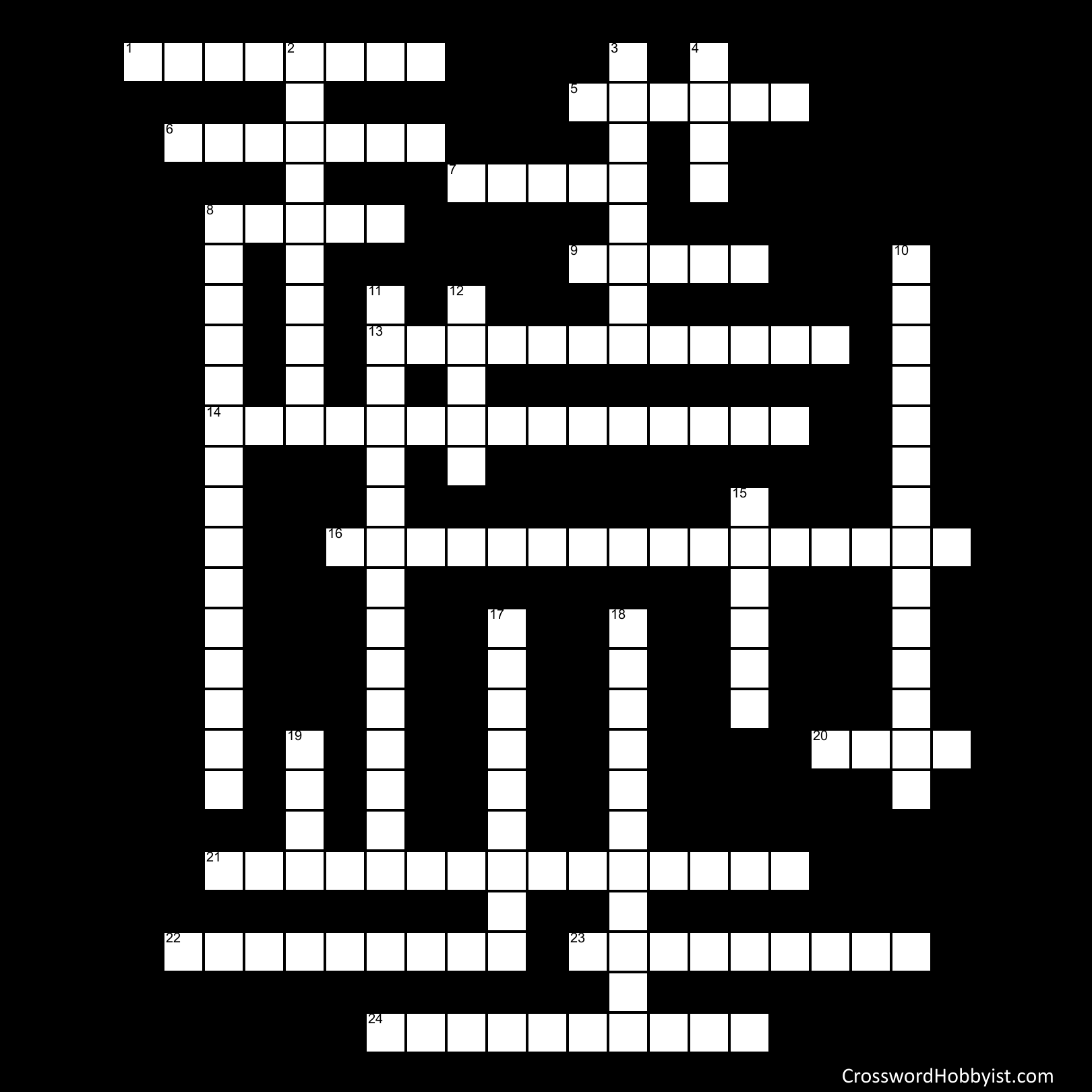 Chemical Relaxing - Crossword Puzzle