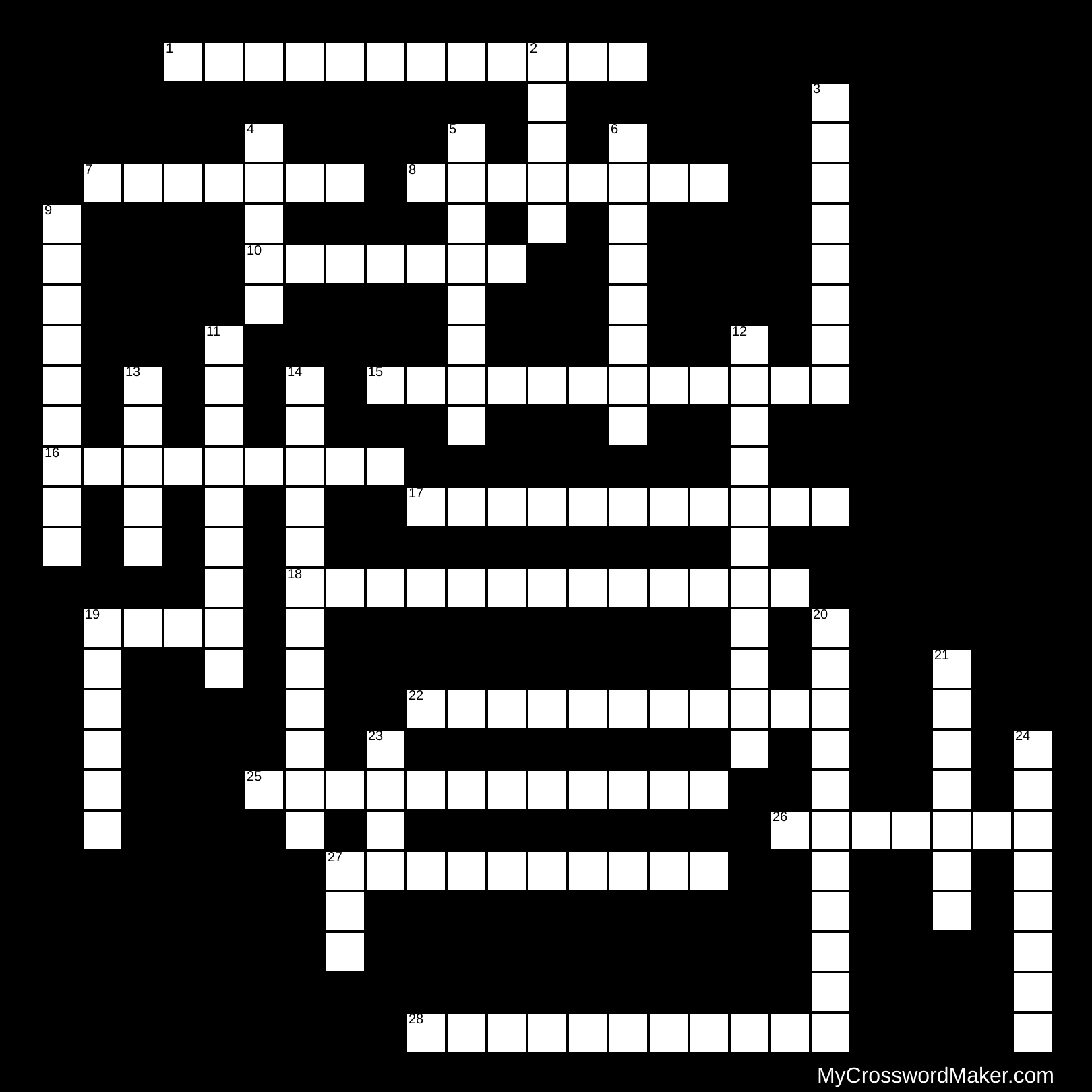 Chemistry of Life - Crossword Puzzle