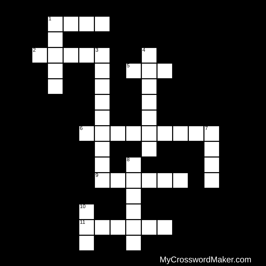Christmas Crossword 1 - Crossword Puzzle