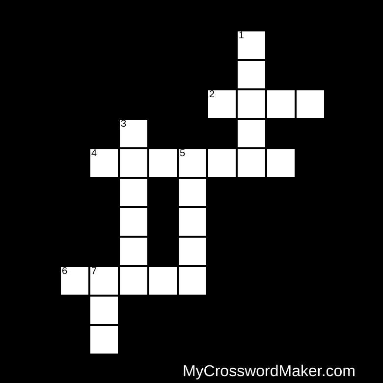 Class 1A Science Crossword - Crossword Puzzle
