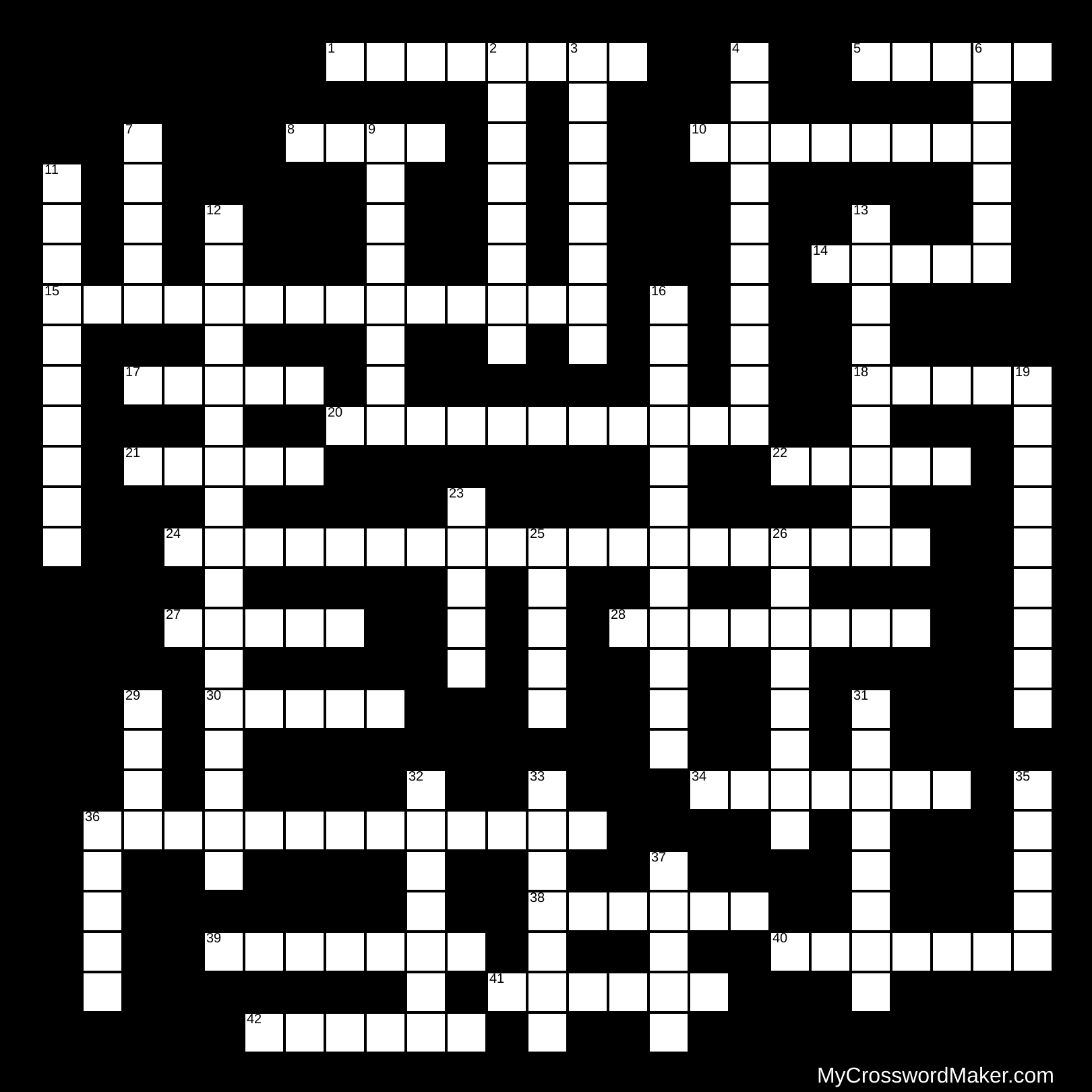 Classical Music Terms - Crossword Puzzle