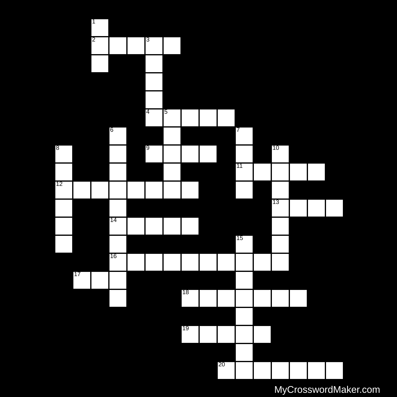 Classifying Vertebrates - Crossword Puzzle