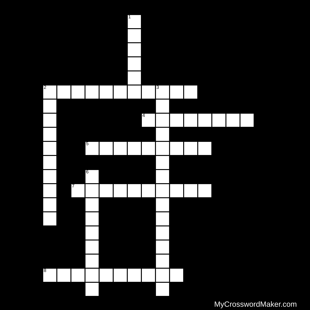 Classroom vocabulary - Crossword Puzzle