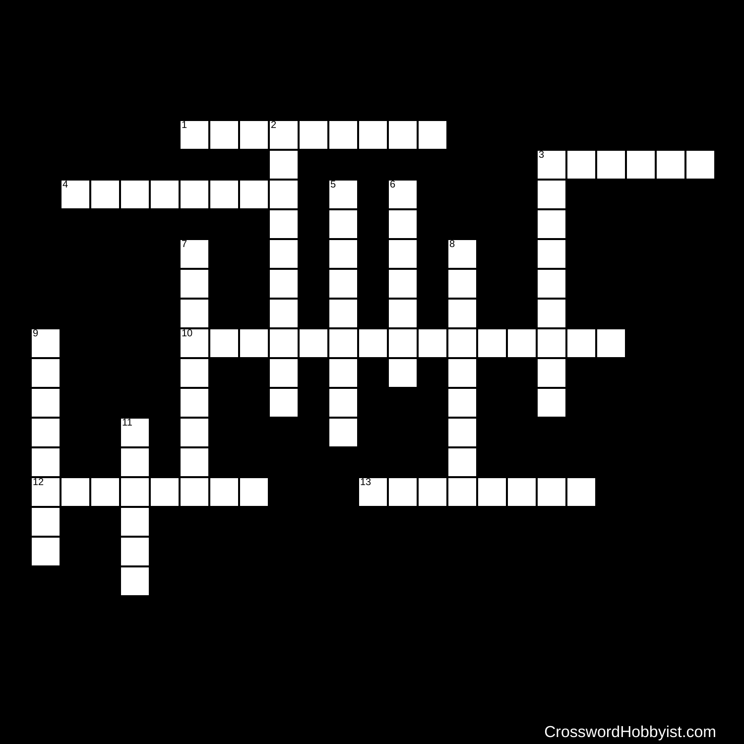 Cognitive Psychology - Crossword Puzzle
