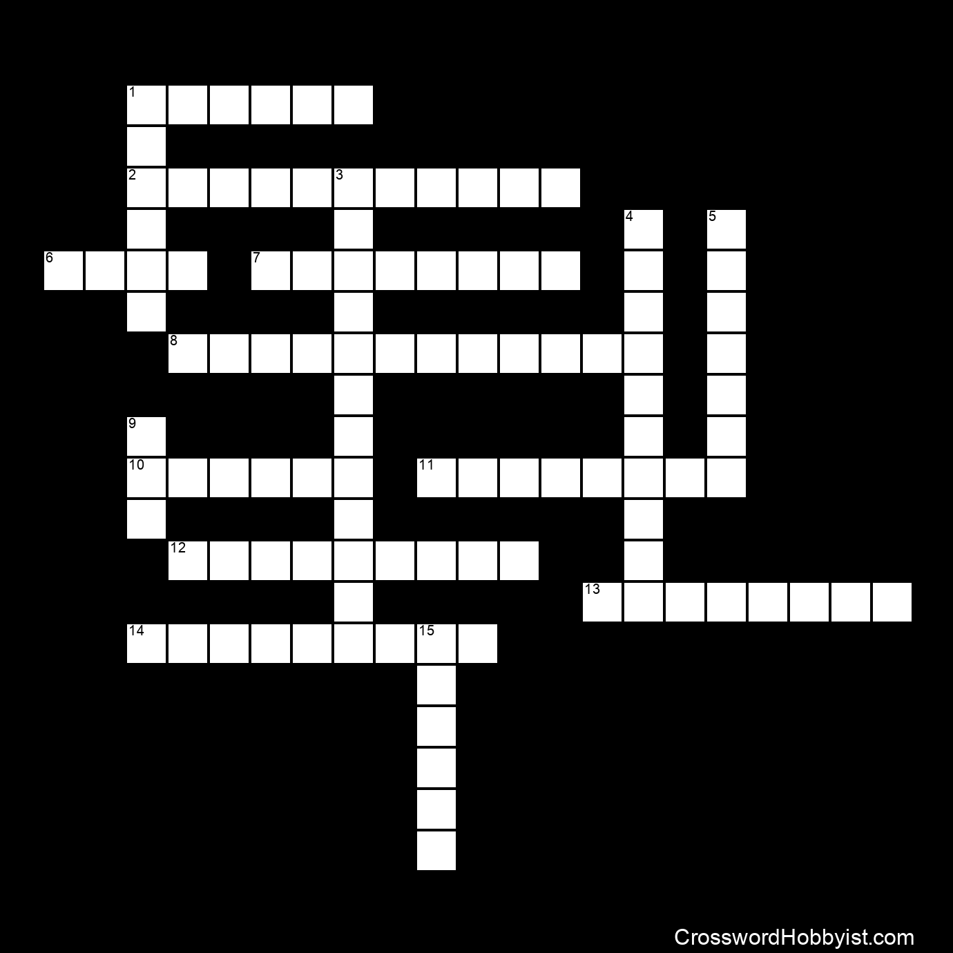 Continents and Oceans - Crossword Puzzle