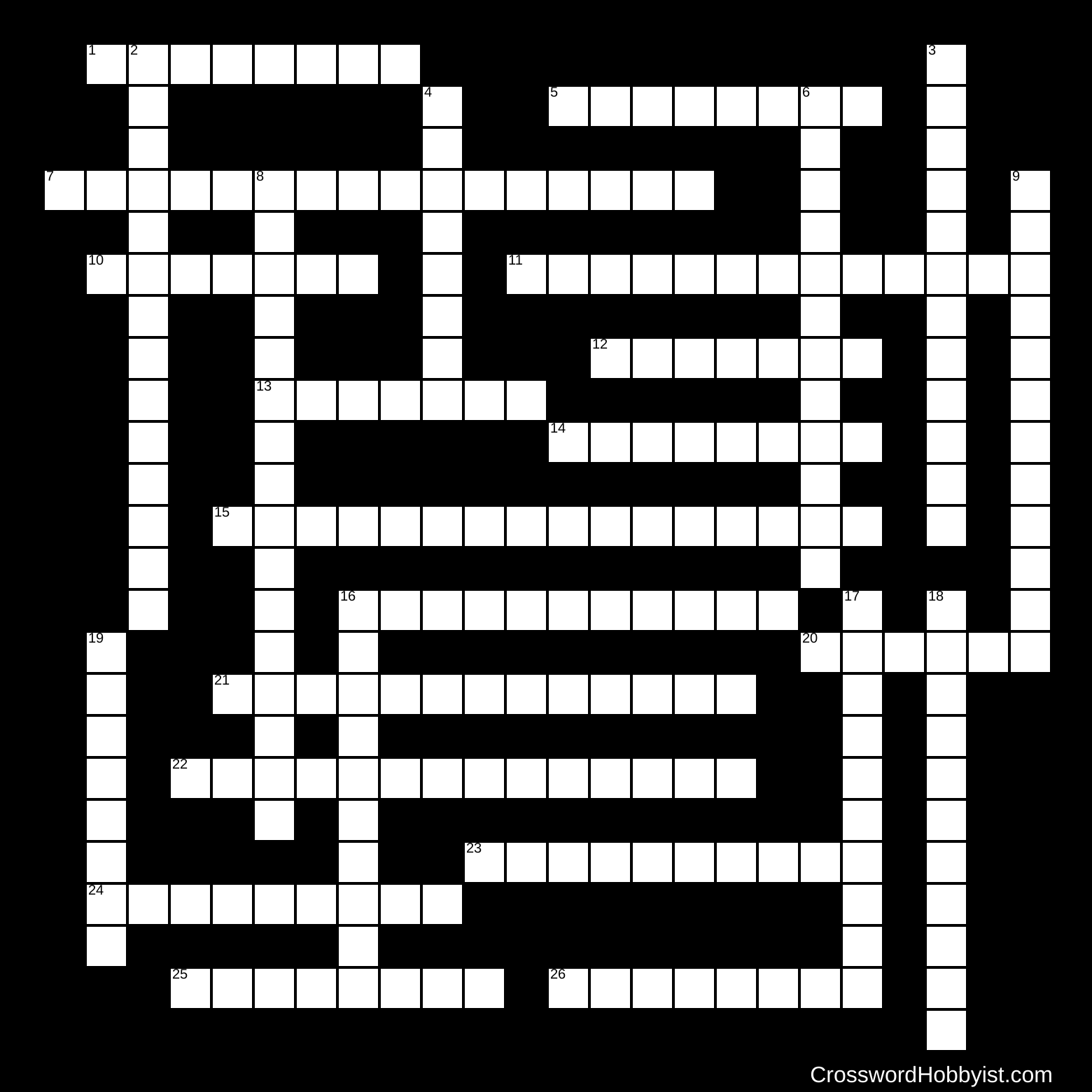 County Spelling Bee, Part 9 - Crossword Puzzle