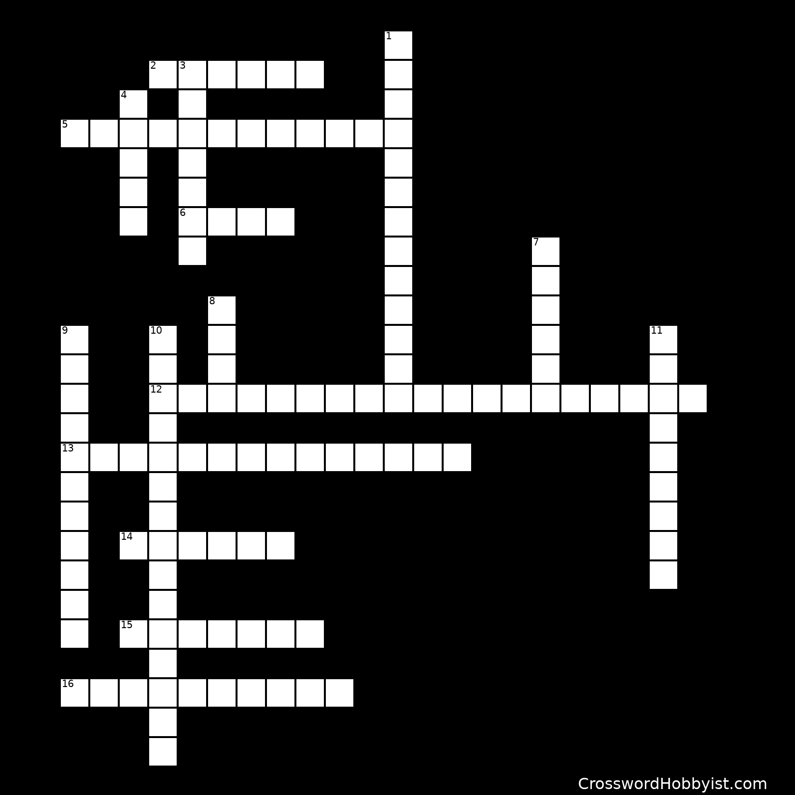 Cow Eye - Crossword Puzzle