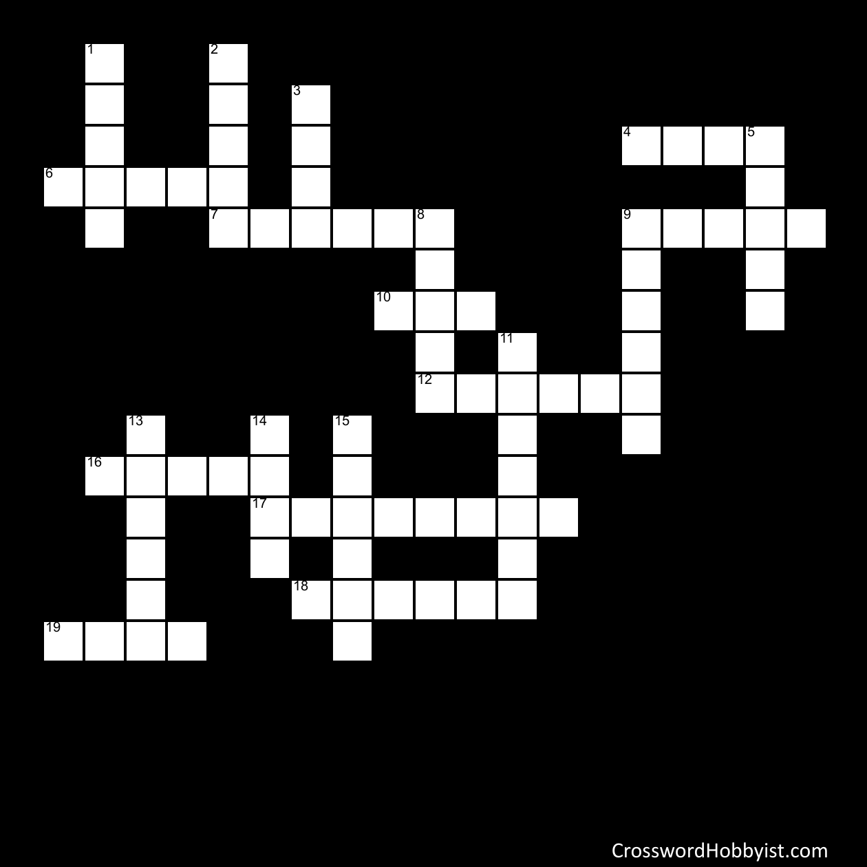 Crossword 03 - Plural Nouns - Crossword Puzzle
