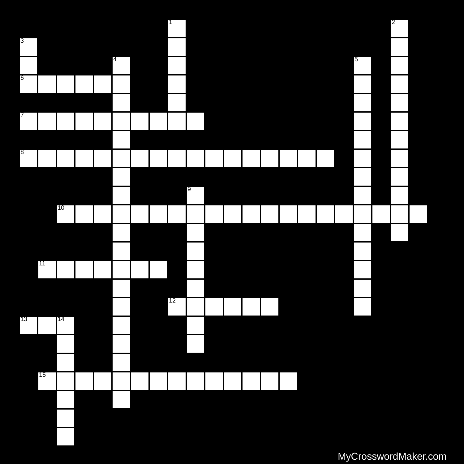 Crucigrama - Crossword Puzzle