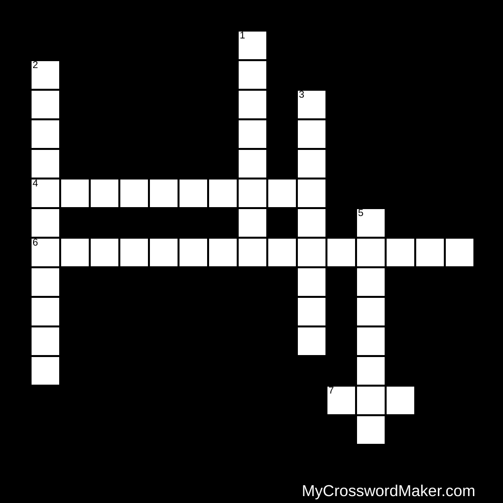 Crucigrama - Crossword Puzzle