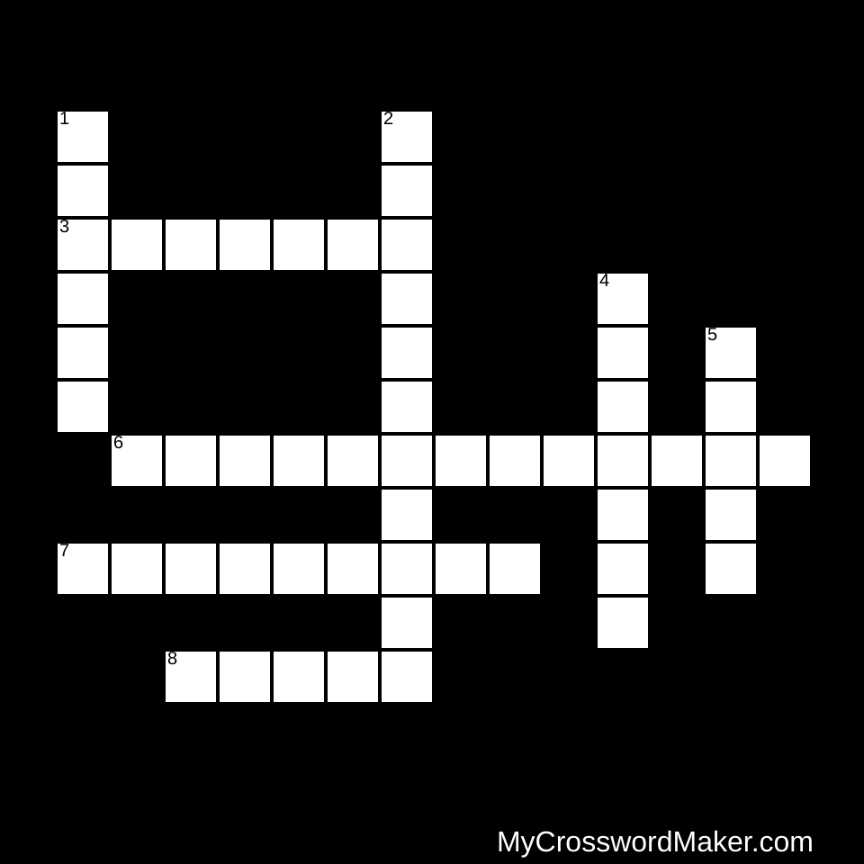 Crucigrama - Crossword Puzzle