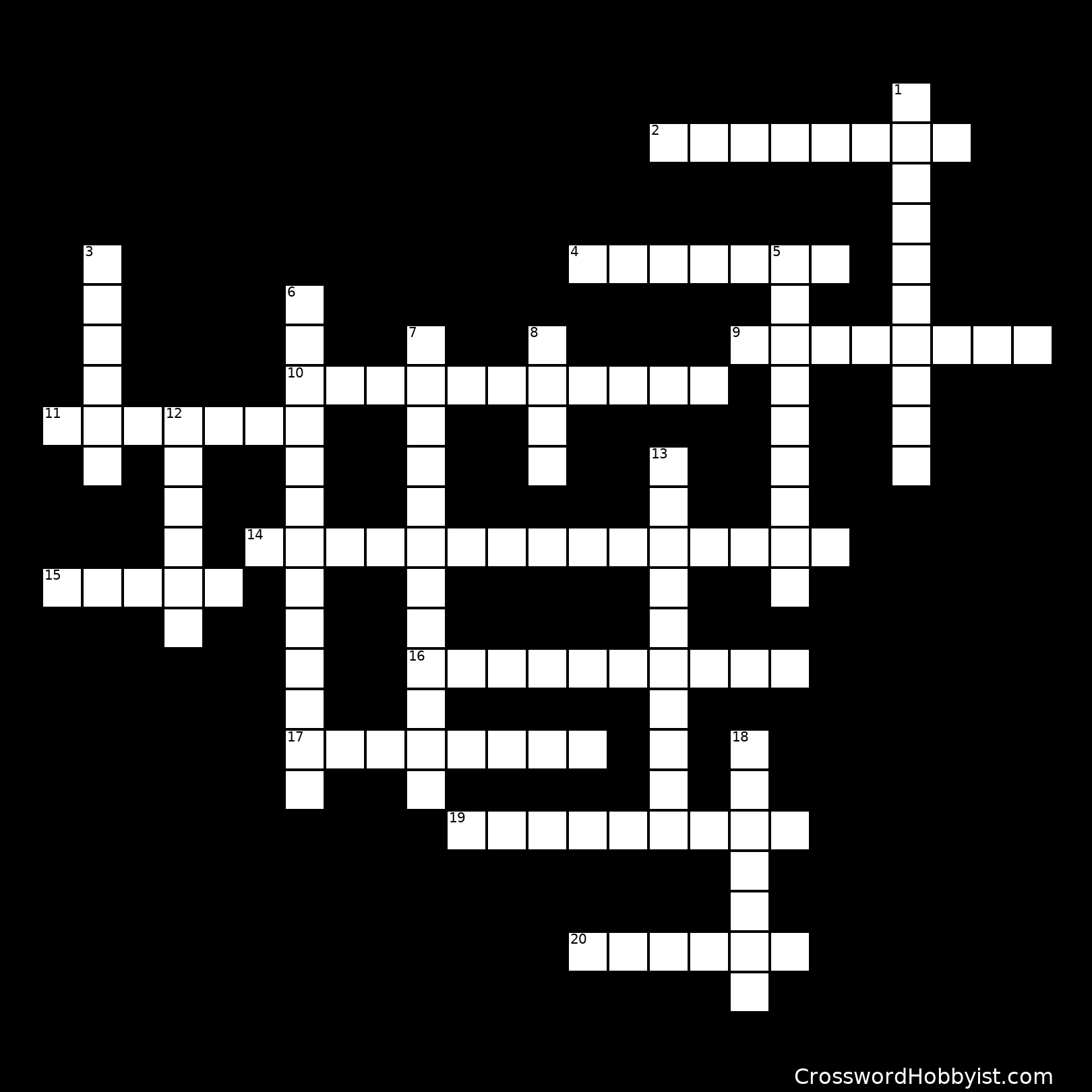 Crucigrama del vocabulario 3A - Crossword Puzzle