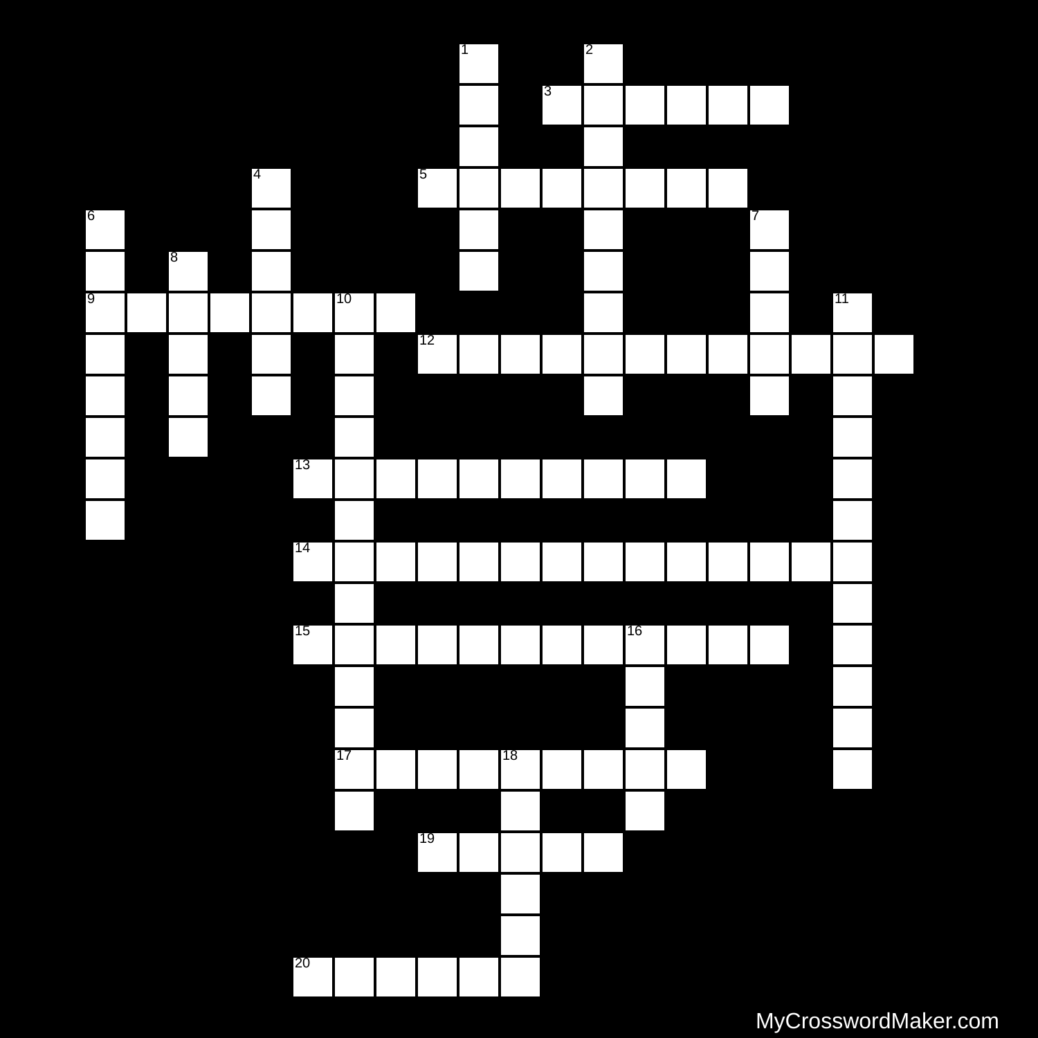 Cultural Geography of Latin America - Crossword Puzzle