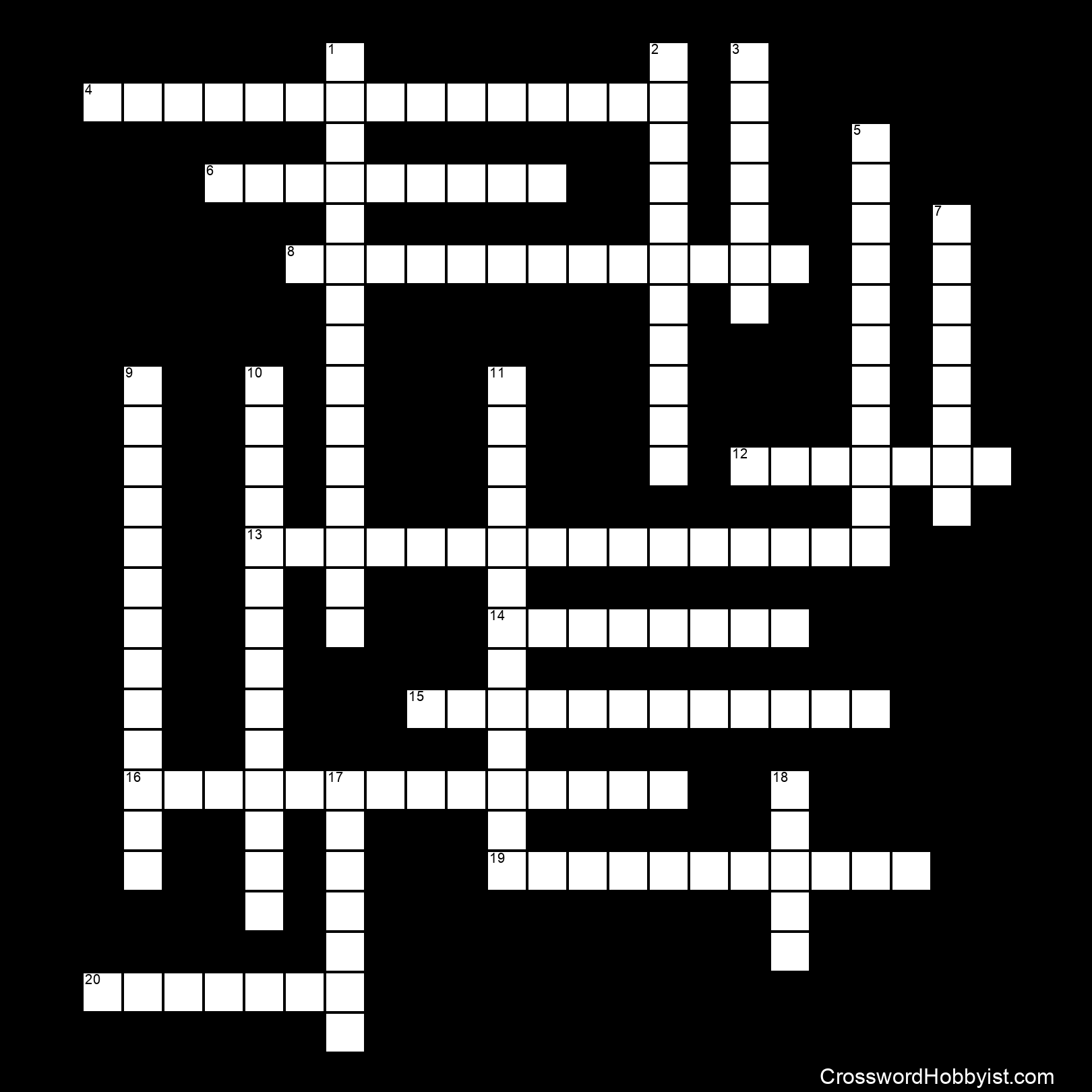 DNA Replication & Mitosis - Crossword Puzzle
