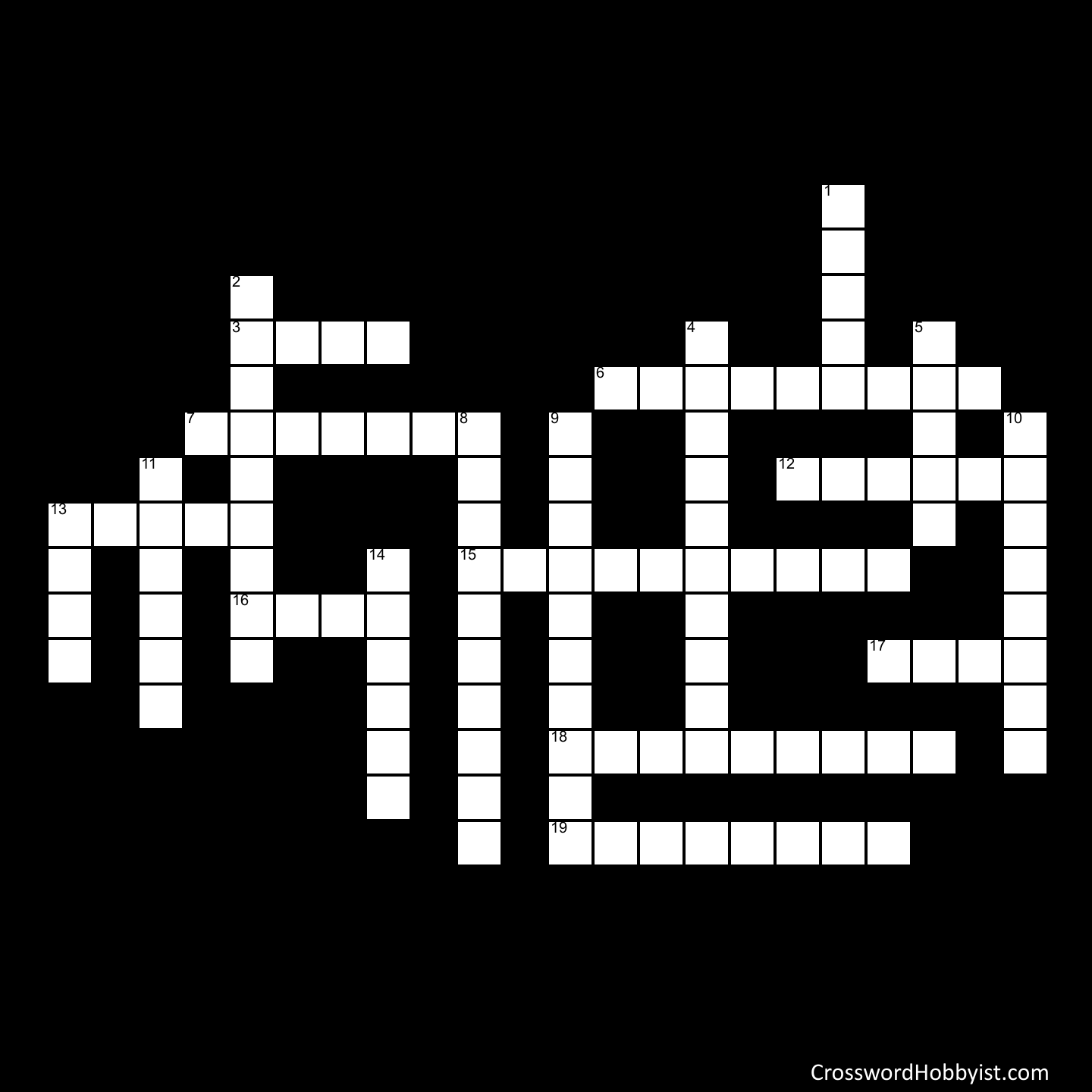 Database Vocabulary - Crossword Puzzle