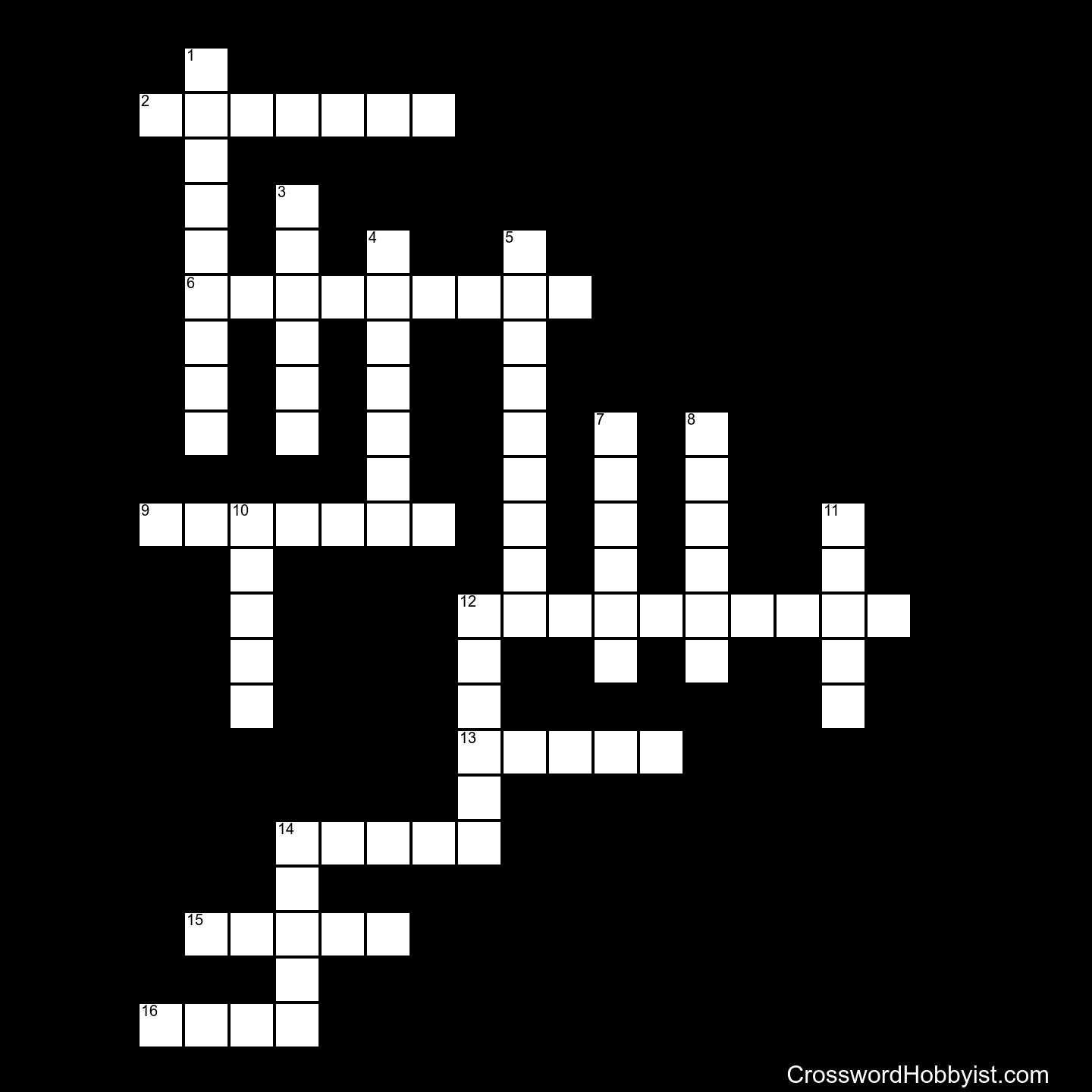 Days of the Week and Months of the Year - Crossword Puzzle