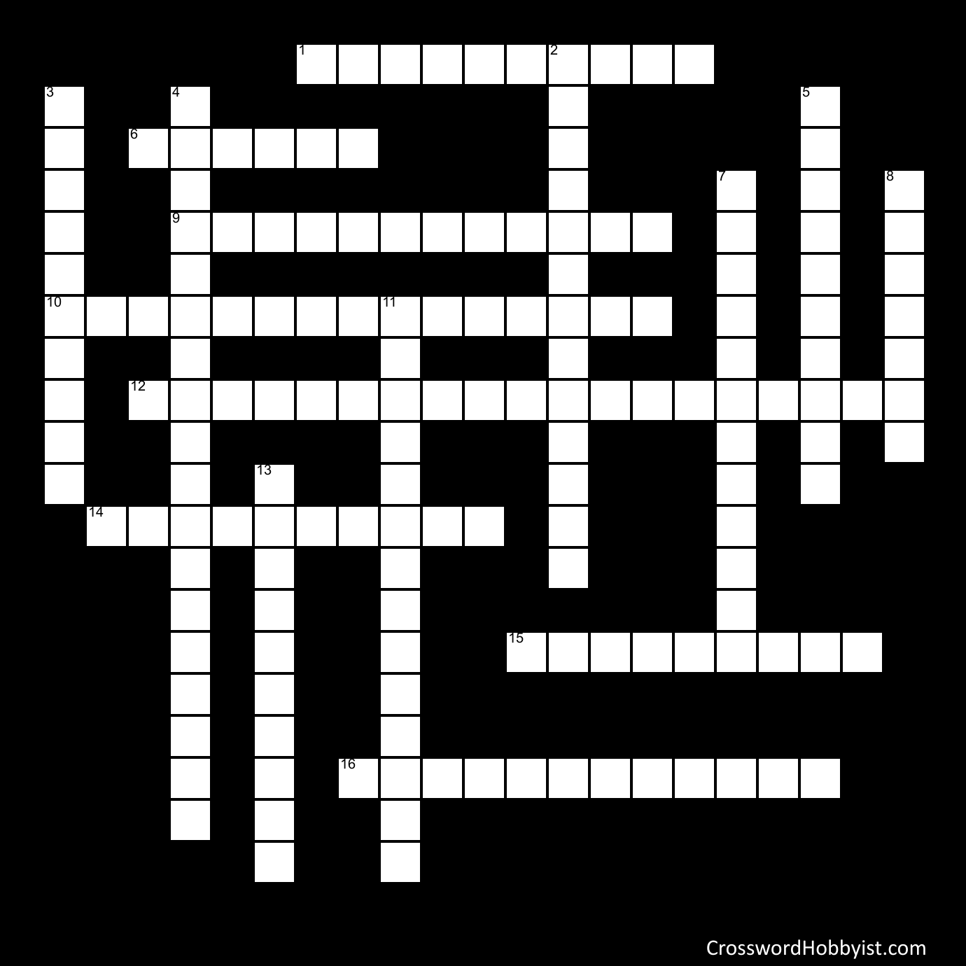 Defense Mechanisms 3450 - Crossword Puzzle