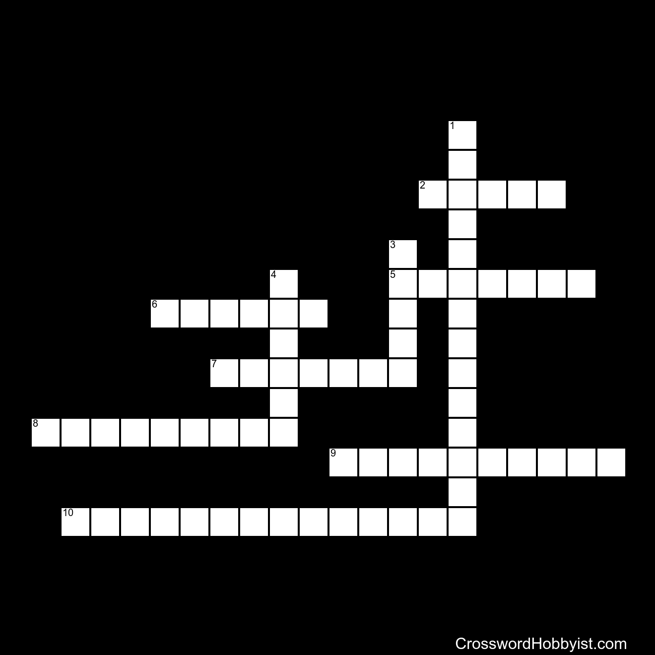 Different Types of Groups - Crossword Puzzle