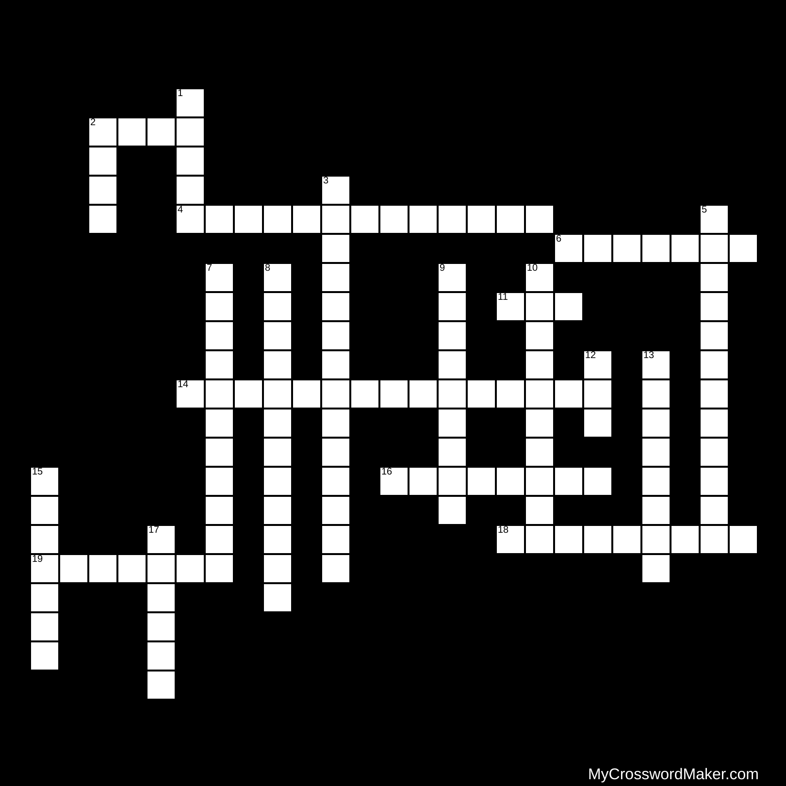 Dig. Lit. / M2-Wireless Communications - Crossword Puzzle