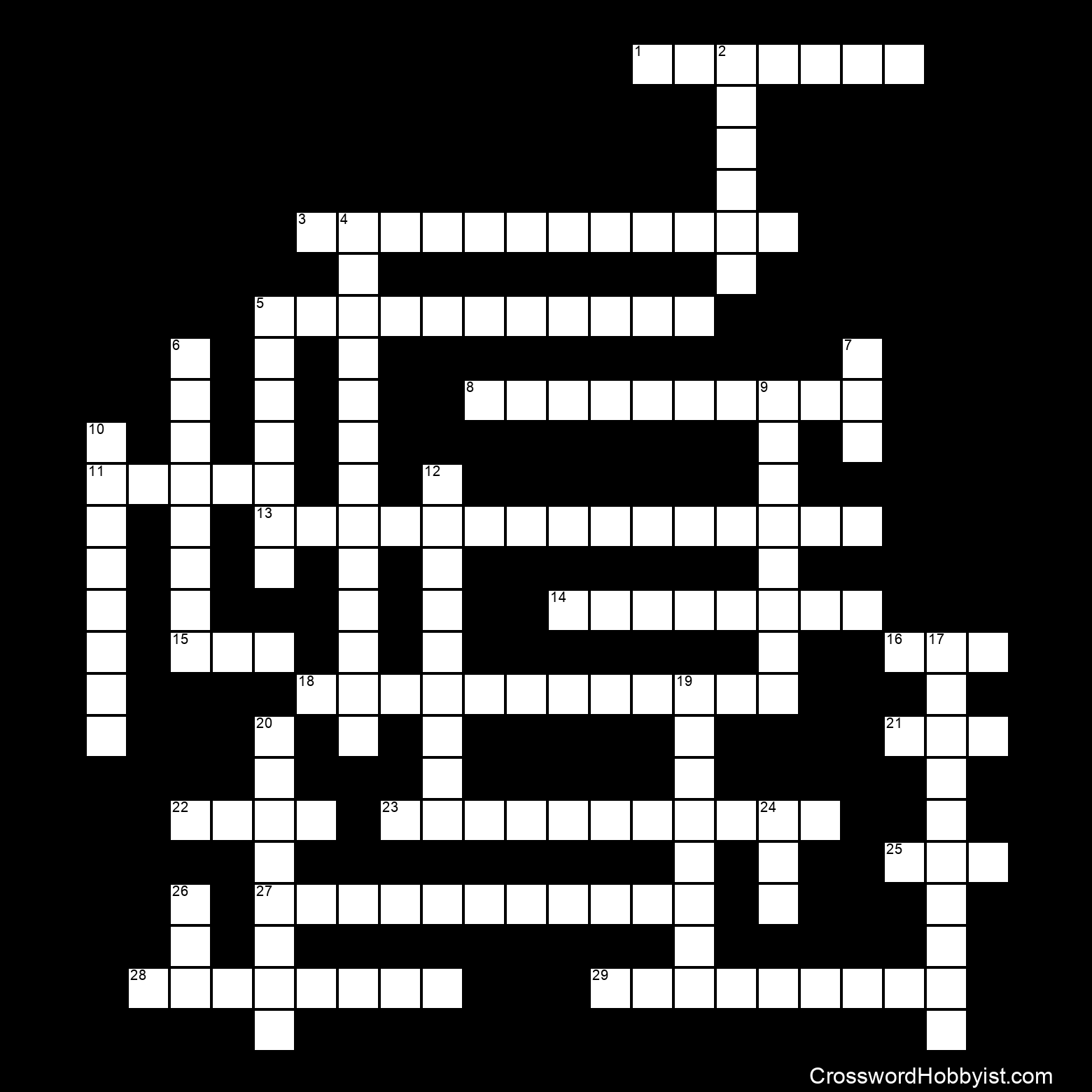 Digital Literacy Vocabulary - Crossword Puzzle