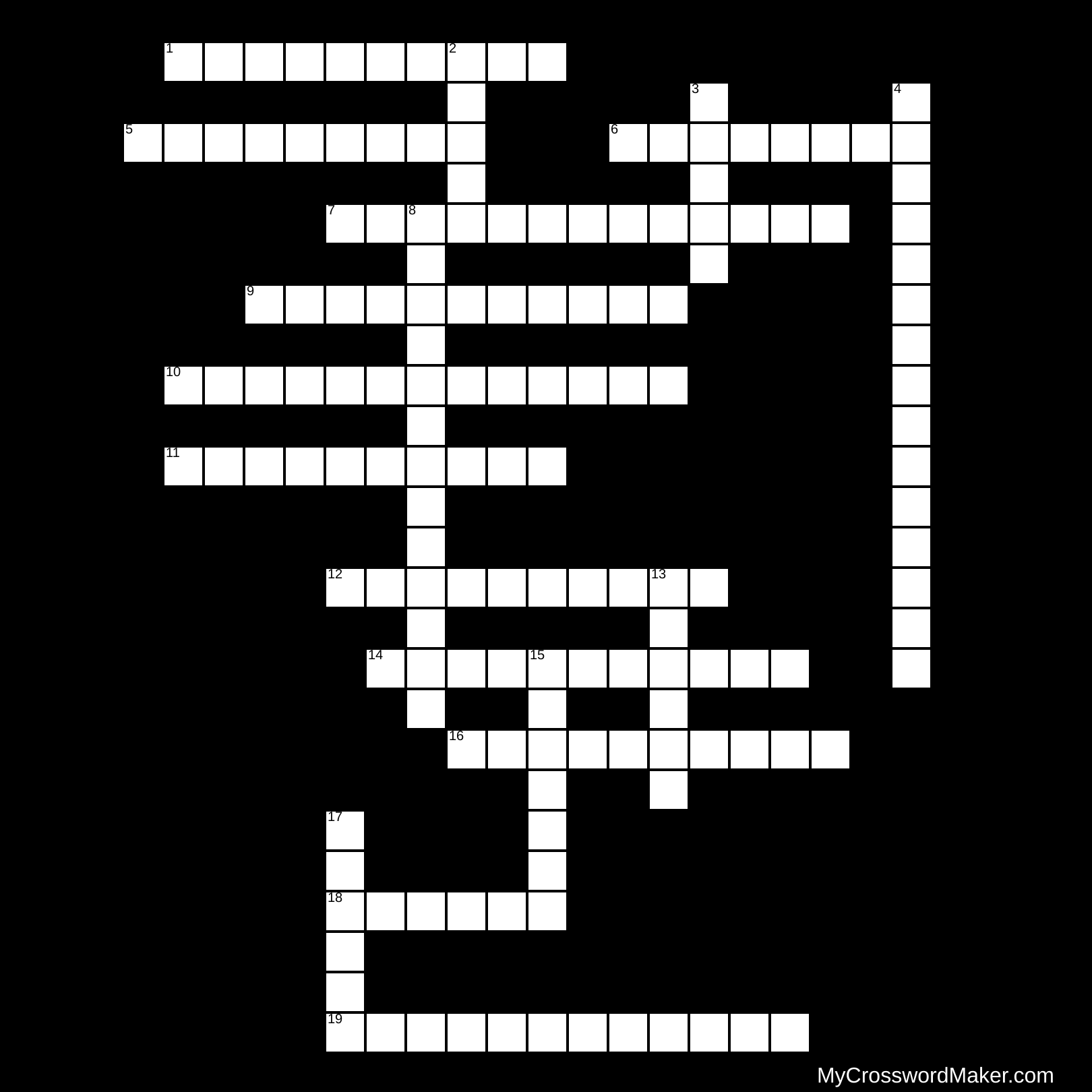Drought & Flooding - Crossword Puzzle
