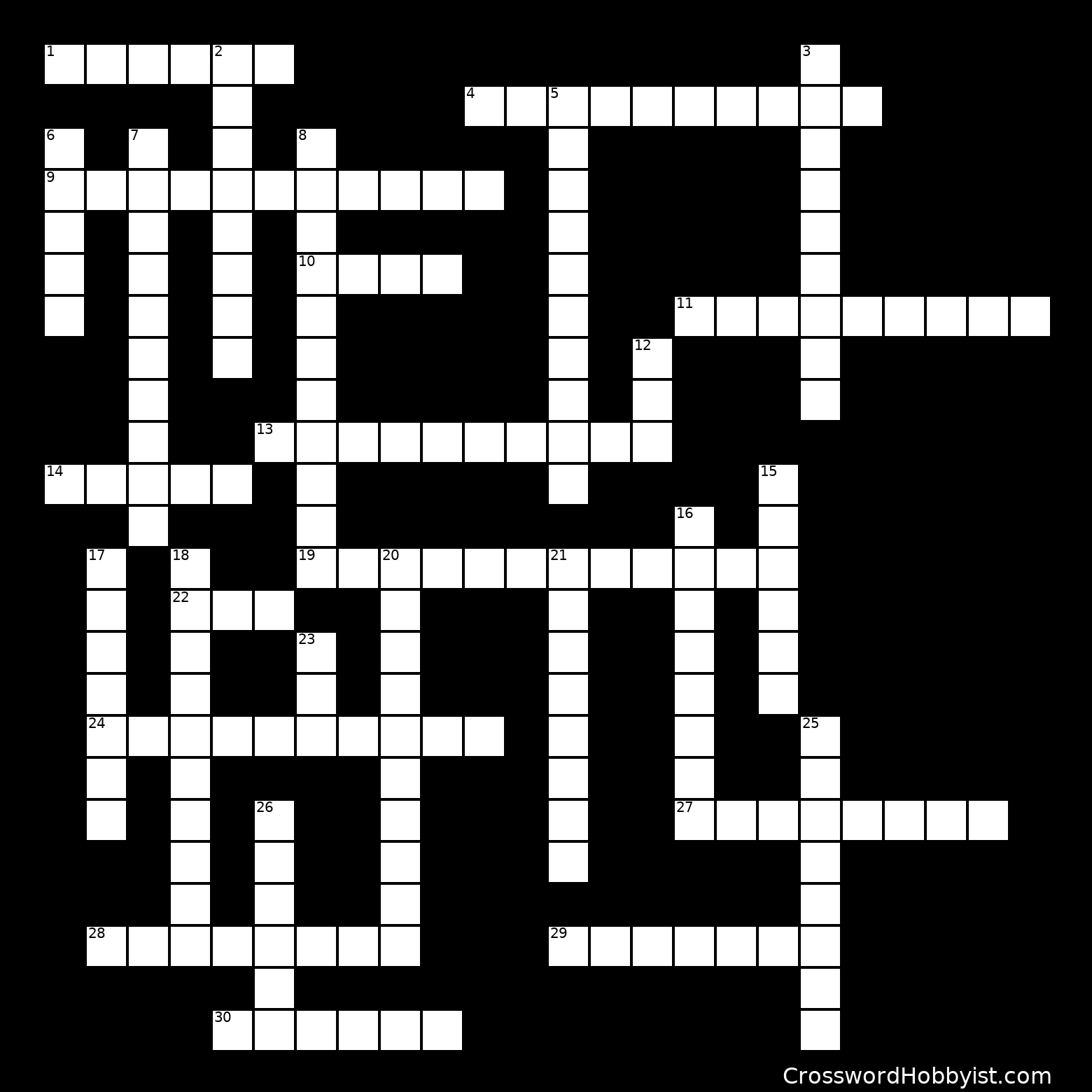 EKG/ECG - Crossword Puzzle
