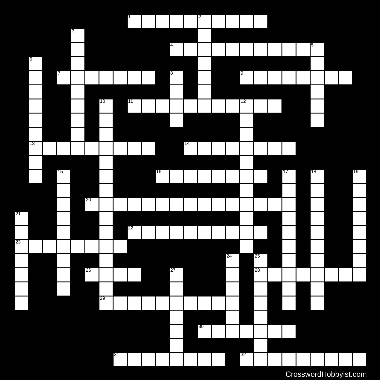 ELA Vocabulary Part II - Crossword Puzzle