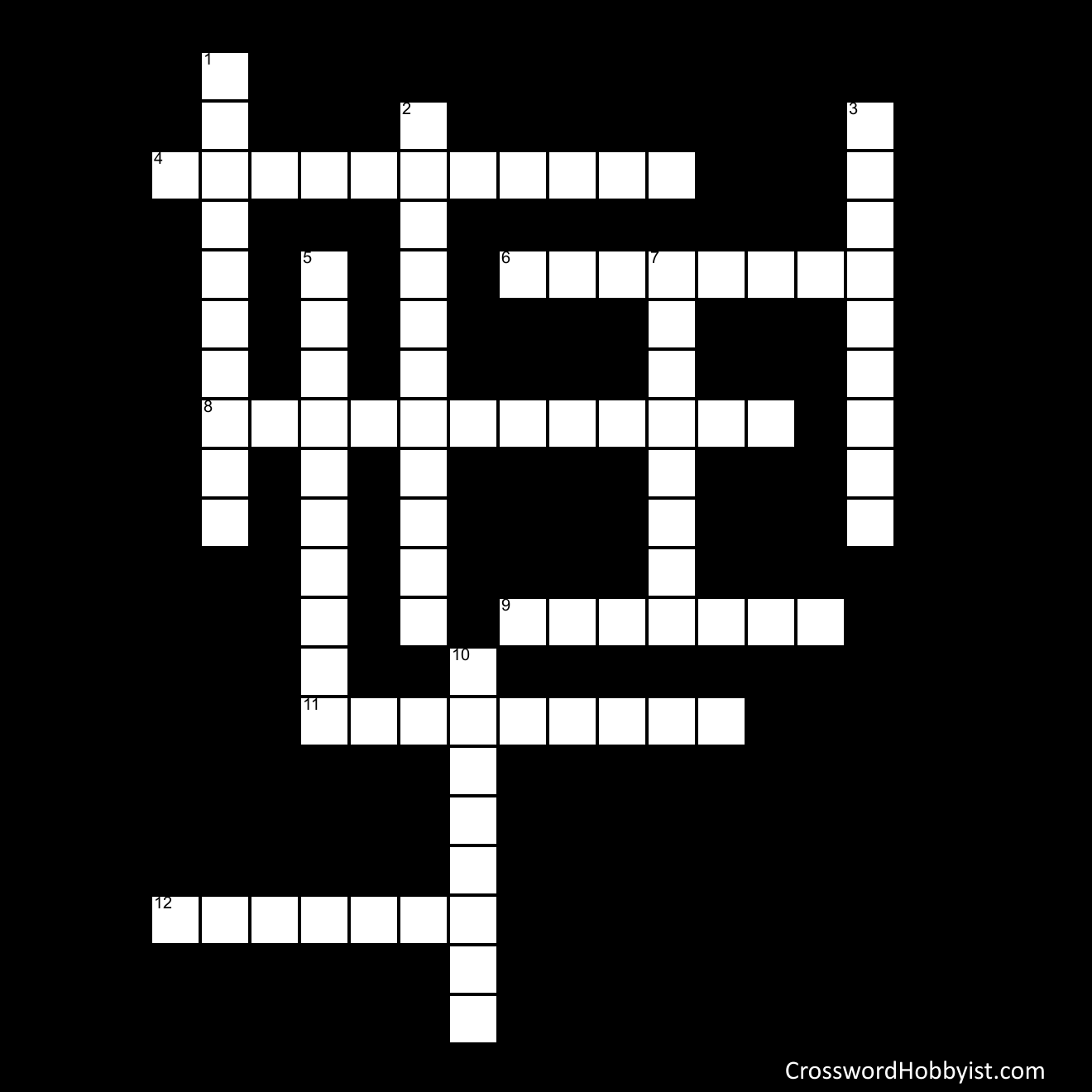 ELA Vocabulary Wordsearch - Crossword Puzzle