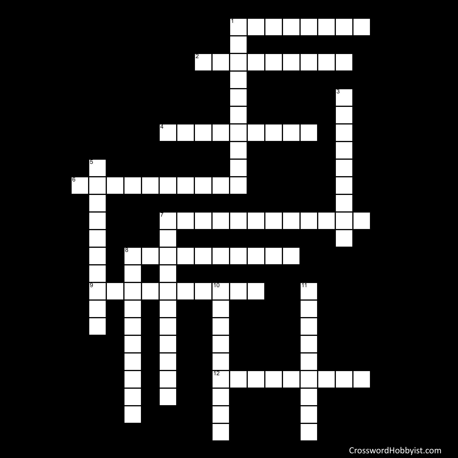 ER Verbs - Crossword Puzzle